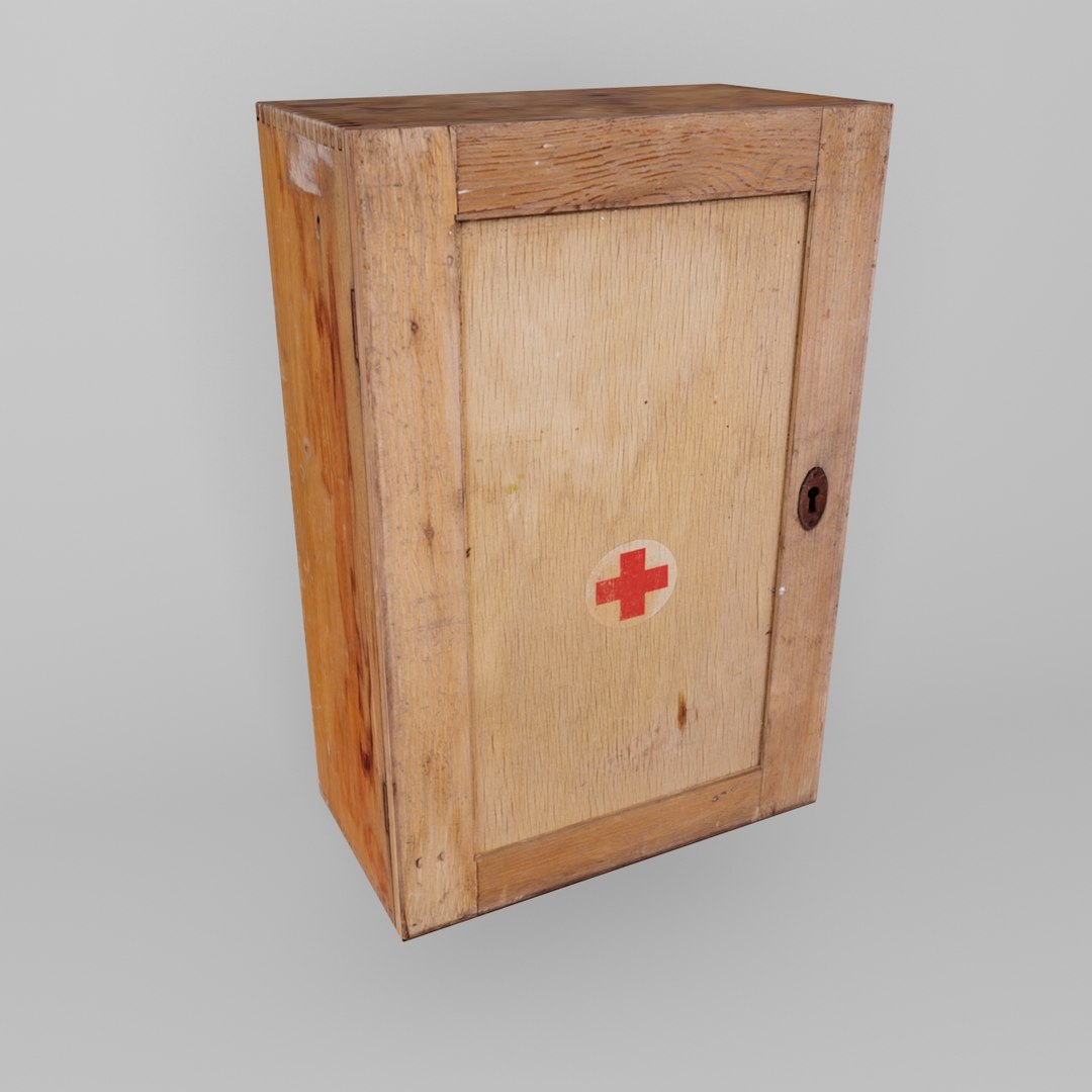 Aid kit model - TurboSquid 1216978