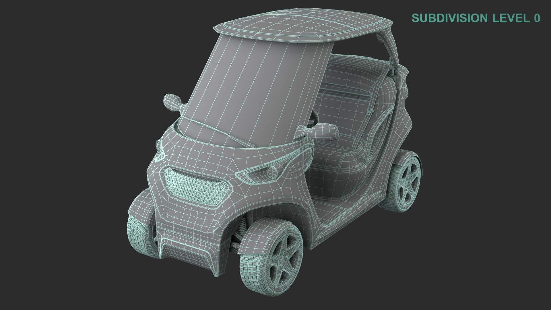 Golf Cart 3D model - TurboSquid 2165056