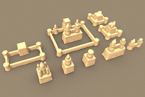 Sandcastle 3D Models for Download | TurboSquid