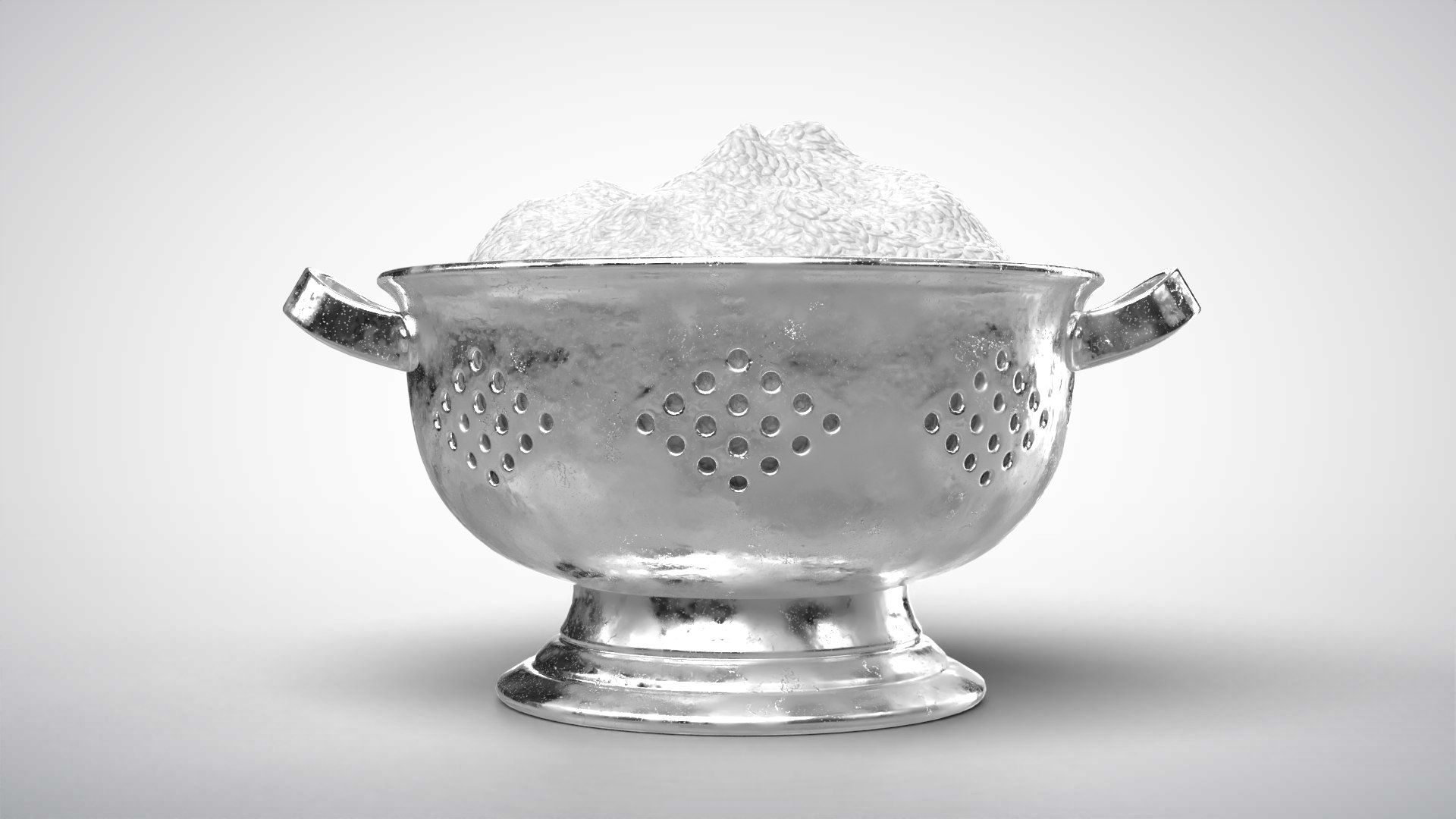 3D Cooked Rice PBR Model - TurboSquid 2341415