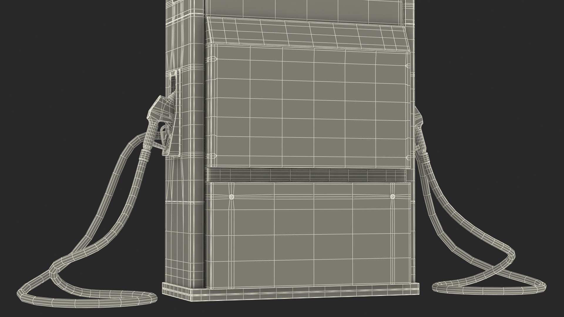 3D Petrol Pump Two Nozzles Model - TurboSquid 1975988