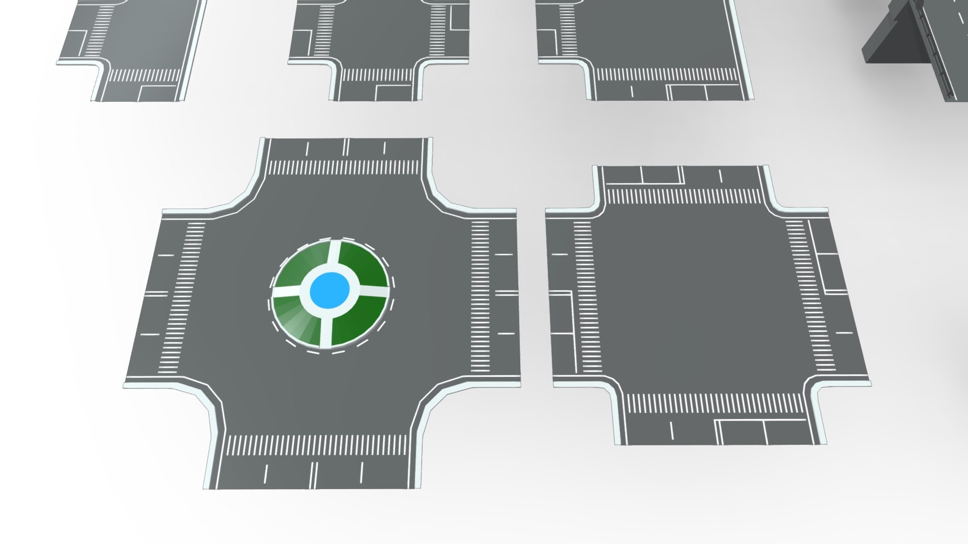 3D Model Street Patterns Low-poly - TurboSquid 2147703