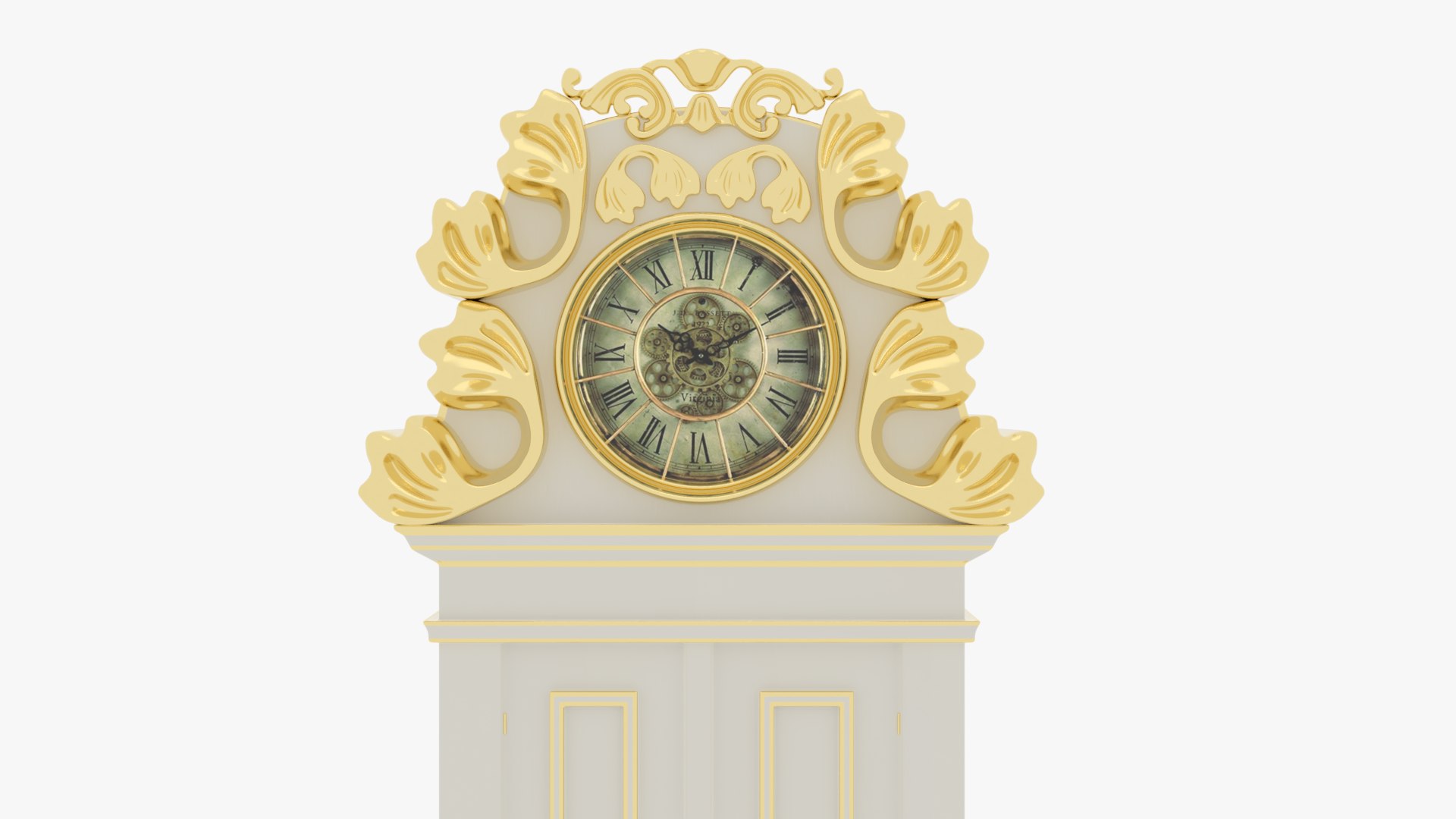 Clock Antique 3D Model - TurboSquid 1809614