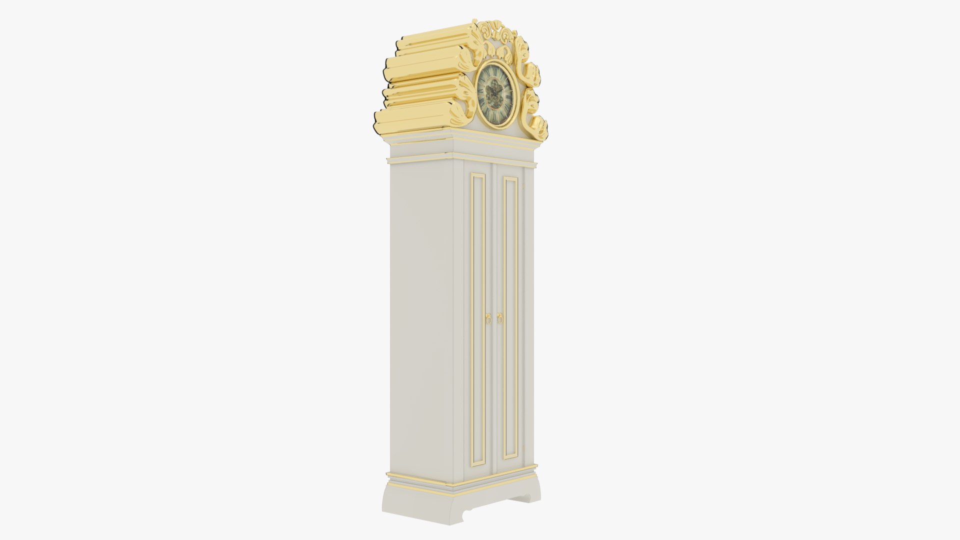 Clock Antique 3D Model - TurboSquid 1809614