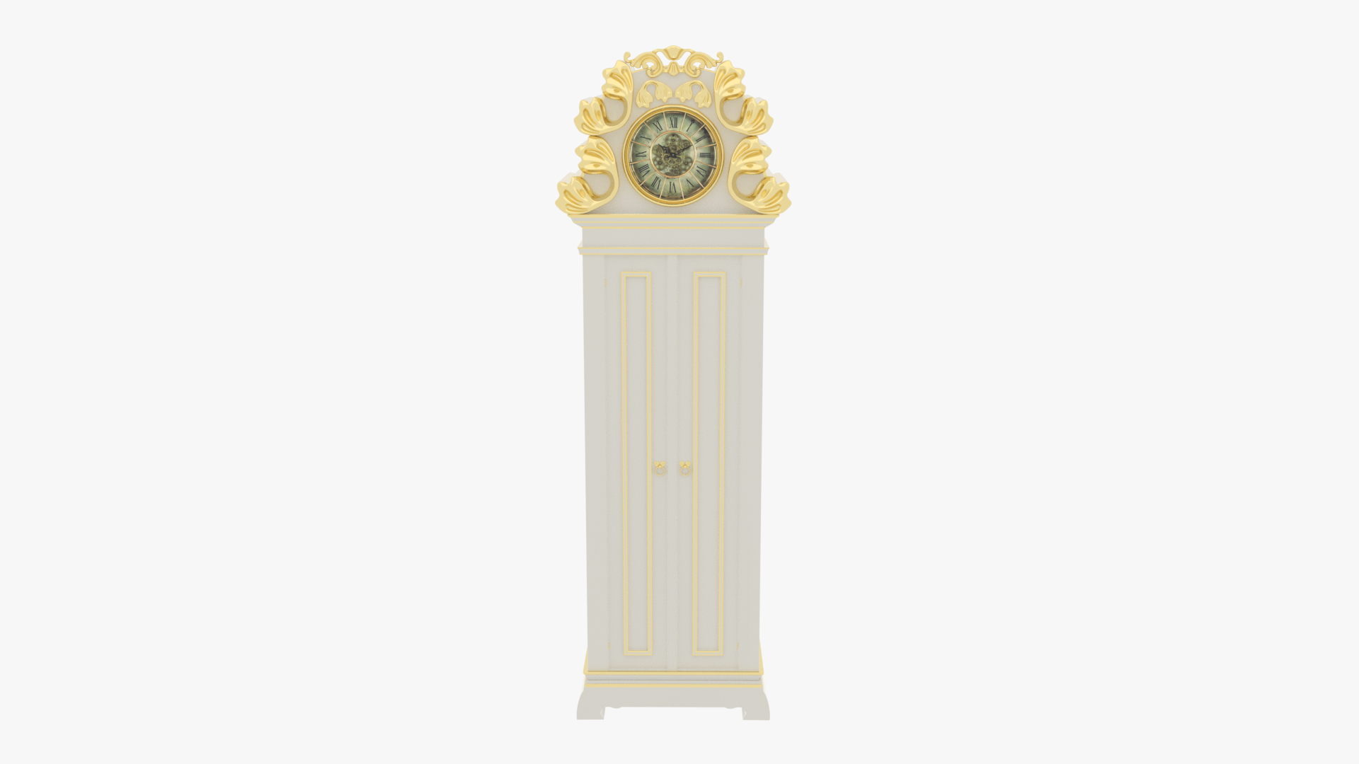 Clock Antique 3D Model - TurboSquid 1809614