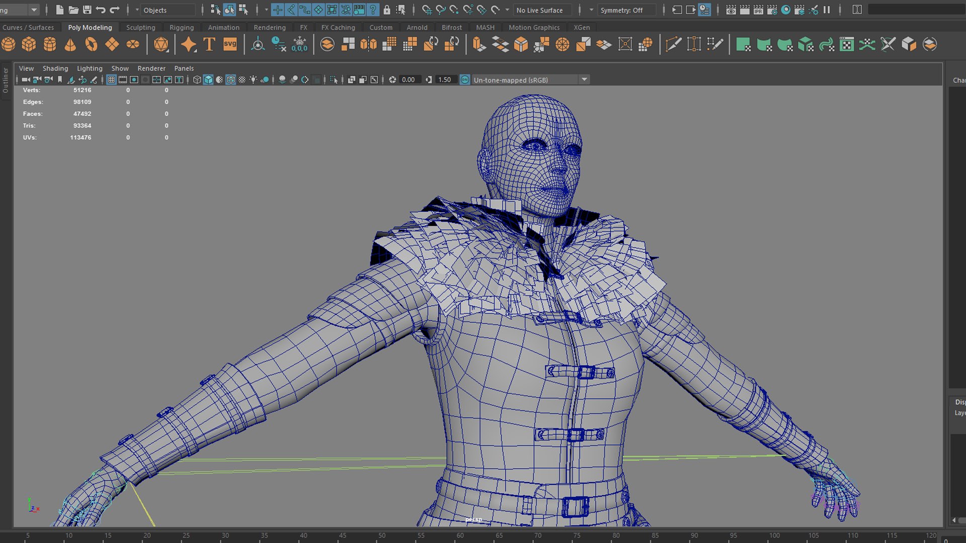 3D Female Viking - TurboSquid 2028378