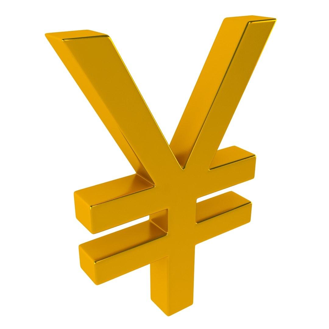 3d monetary symbol