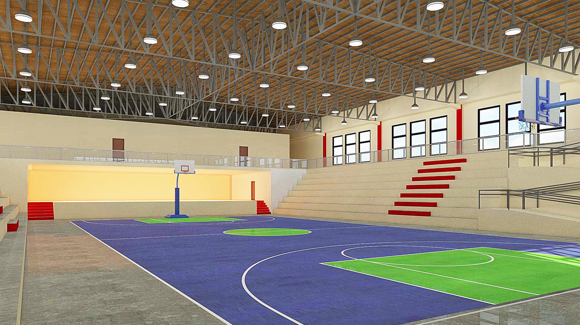 3D Gymnasium Model - TurboSquid 2147922