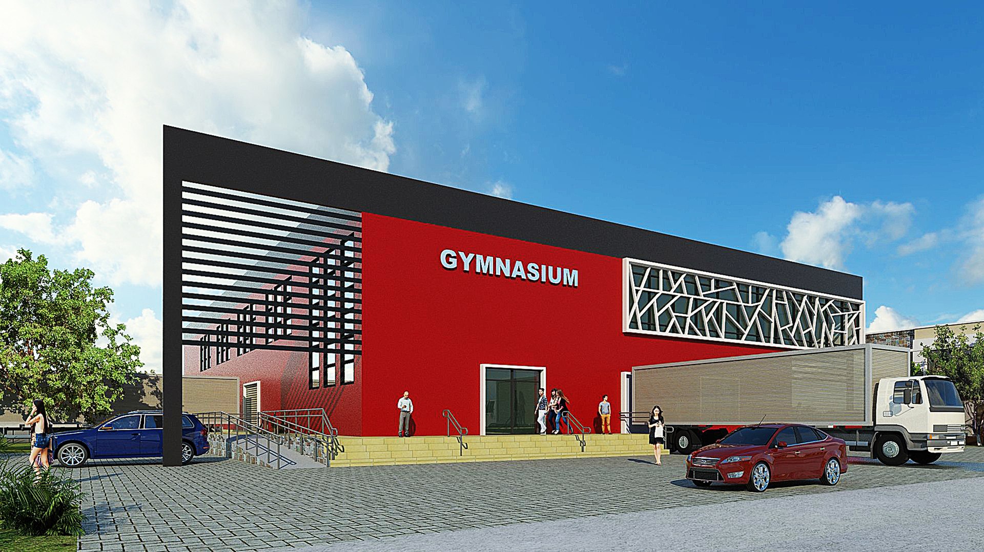 3D Gymnasium Model - TurboSquid 2147922