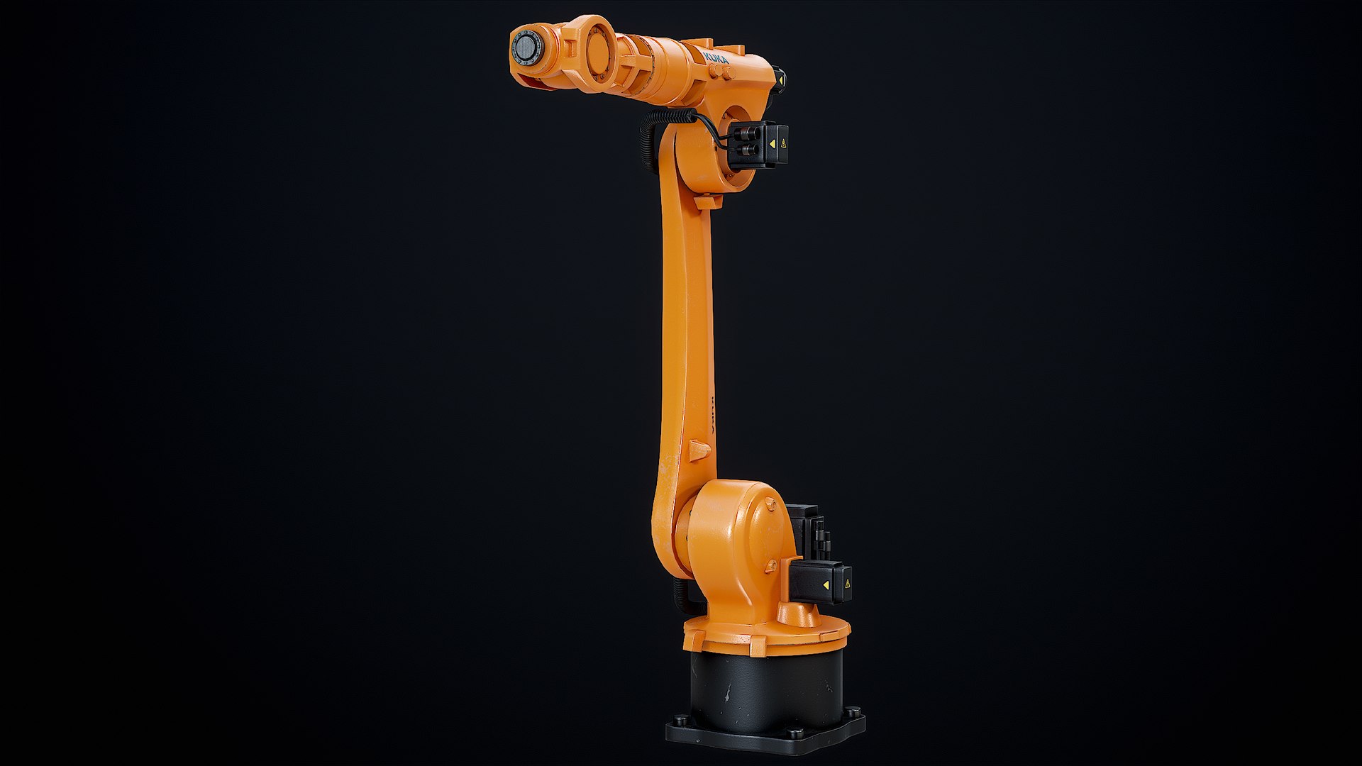 3D Industrial Robot Kuka KR12 PBR - TurboSquid 2047869