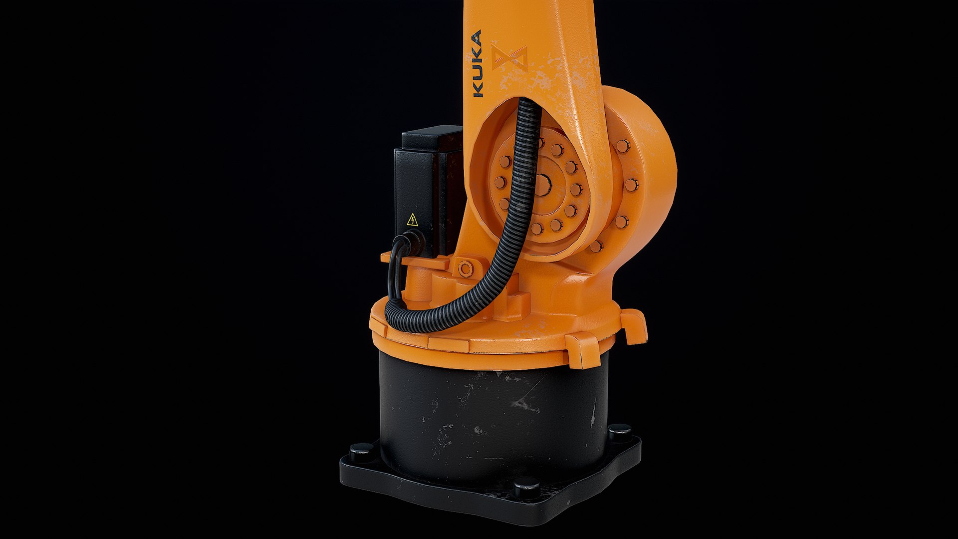 3D Industrial Robot Kuka KR12 PBR - TurboSquid 2047869