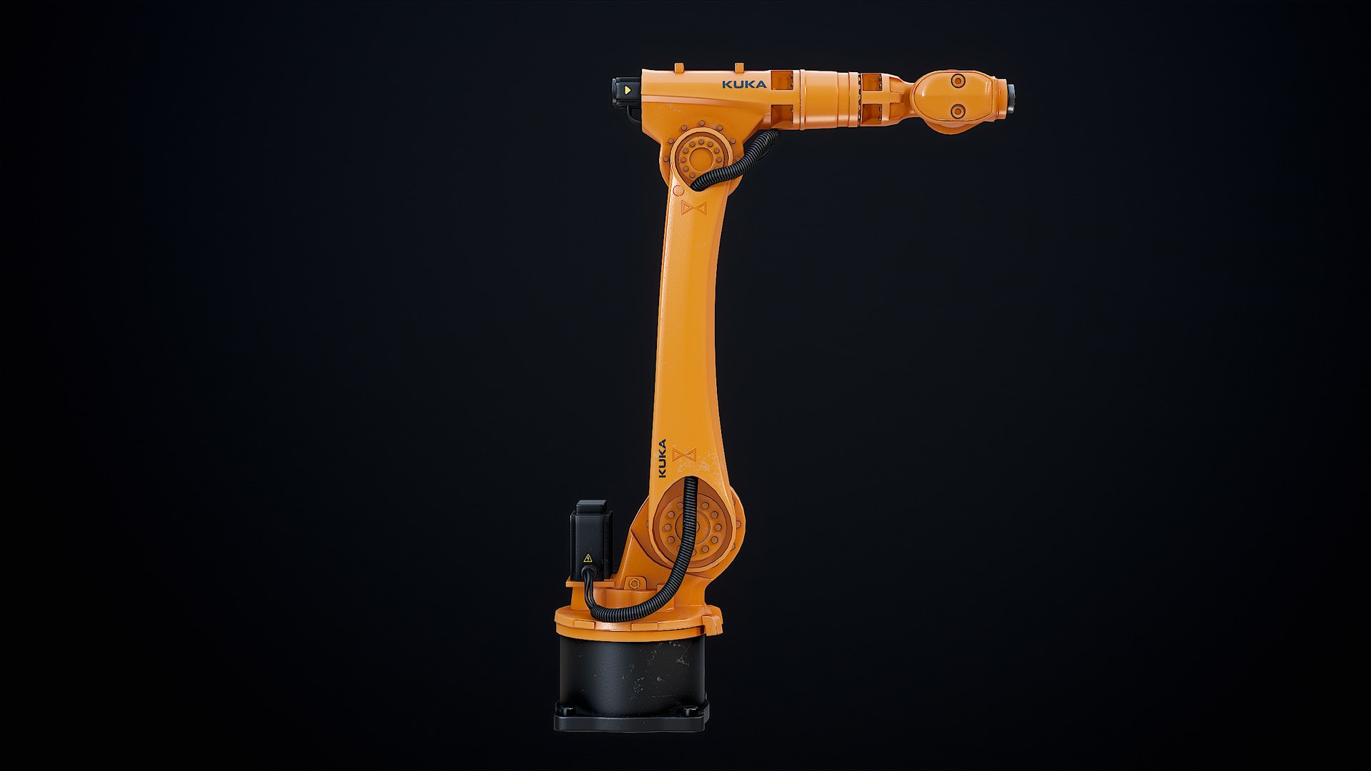 3D Industrial Robot Kuka KR12 PBR - TurboSquid 2047869