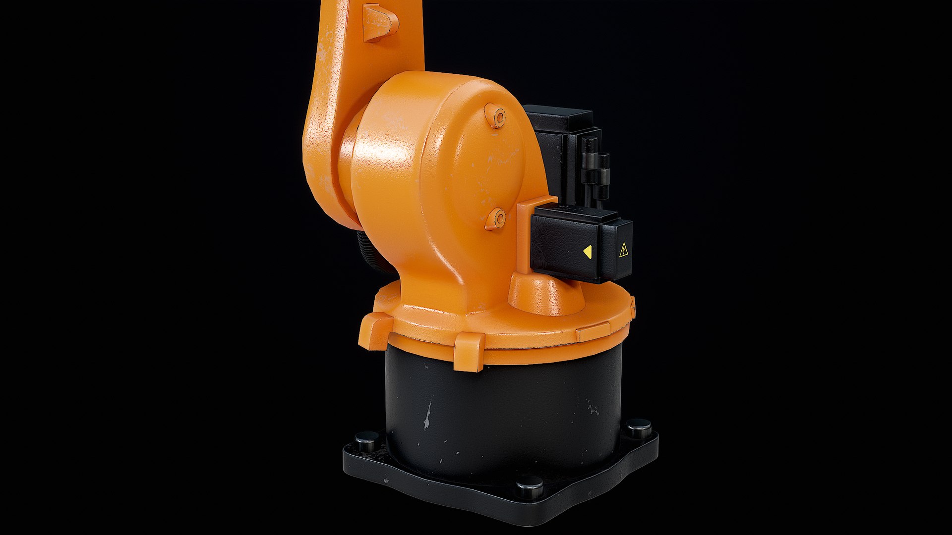 3D Industrial Robot Kuka KR12 PBR - TurboSquid 2047869