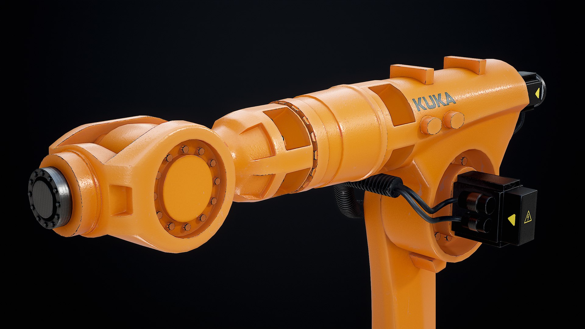 3D Industrial Robot Kuka KR12 PBR - TurboSquid 2047869
