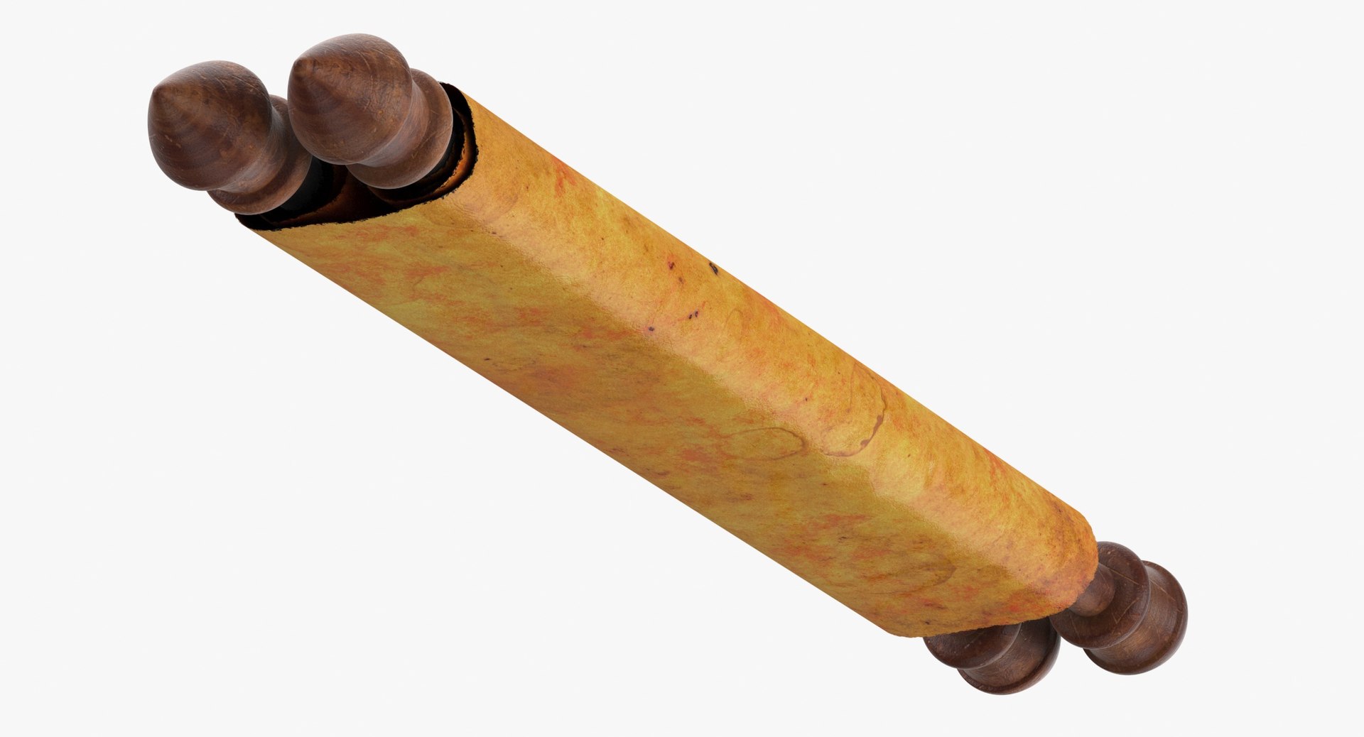 Scroll Closed 03 Model - TurboSquid 1565788