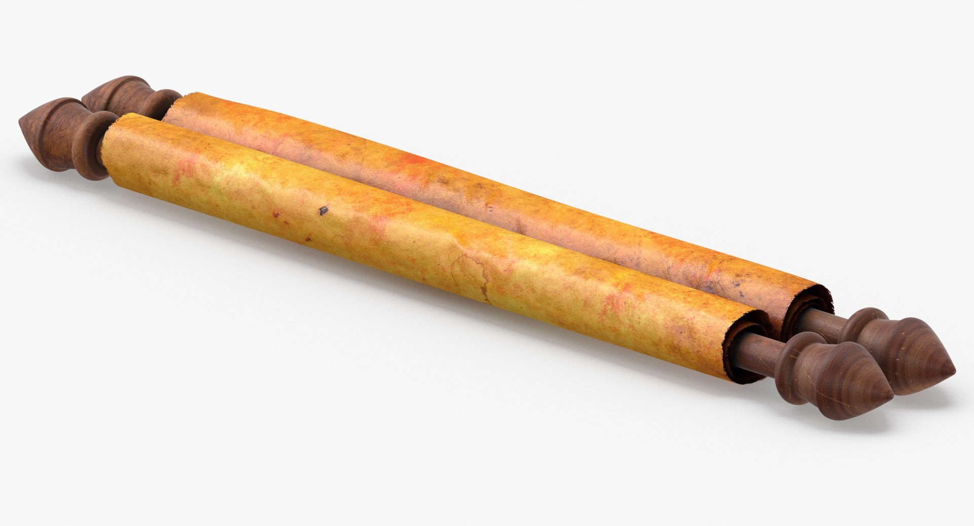 Scroll Closed 03 Model - TurboSquid 1565788