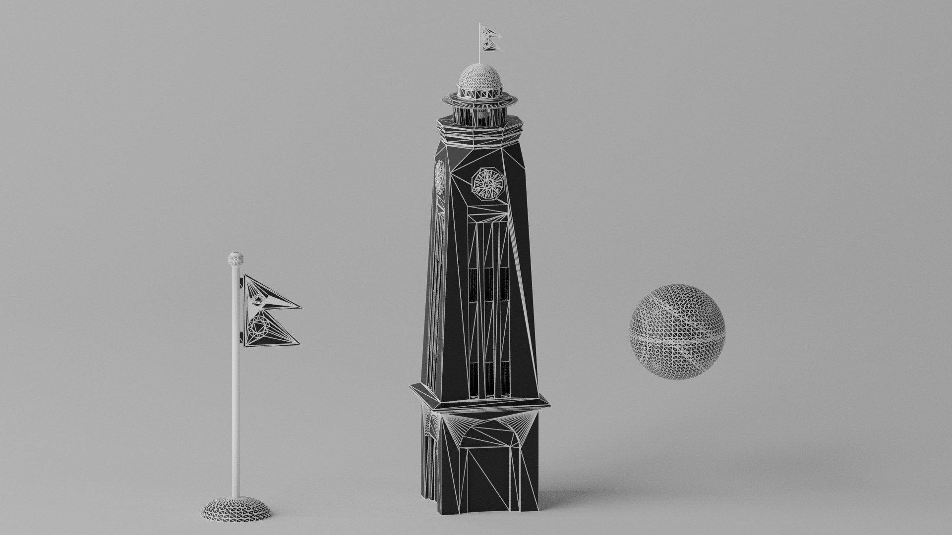 3D Dharahara Bhimsen Tower Nepal - TurboSquid 2211559