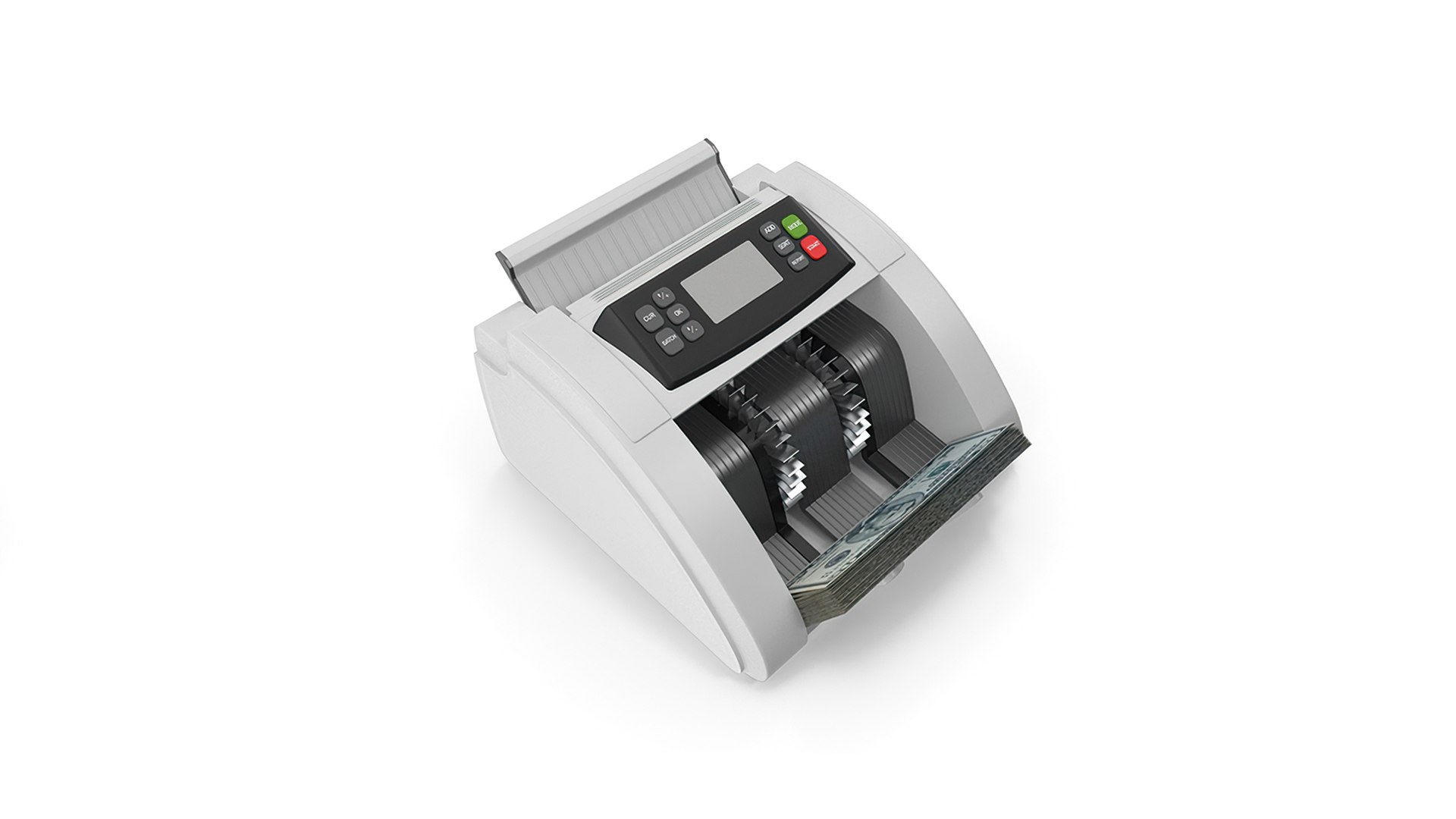 Money Counter 3D model - TurboSquid 2164411