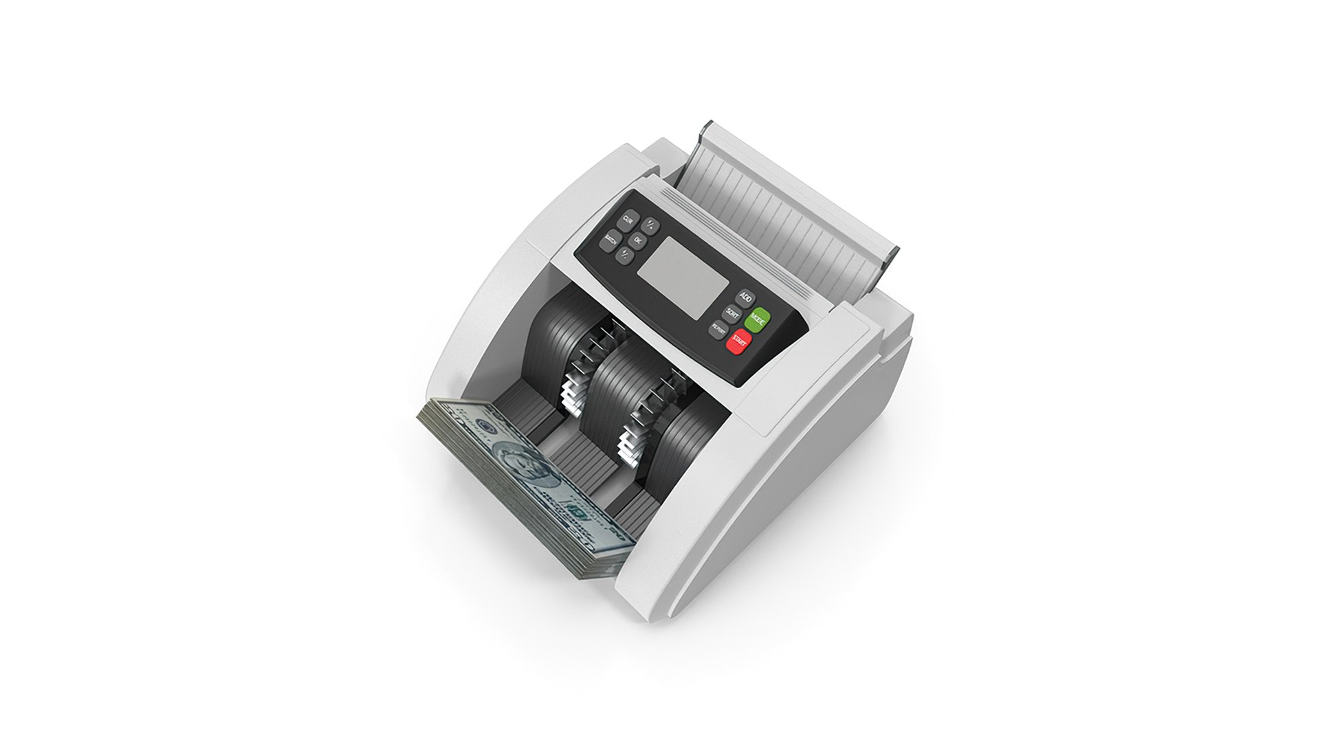 Money Counter 3D model - TurboSquid 2164411