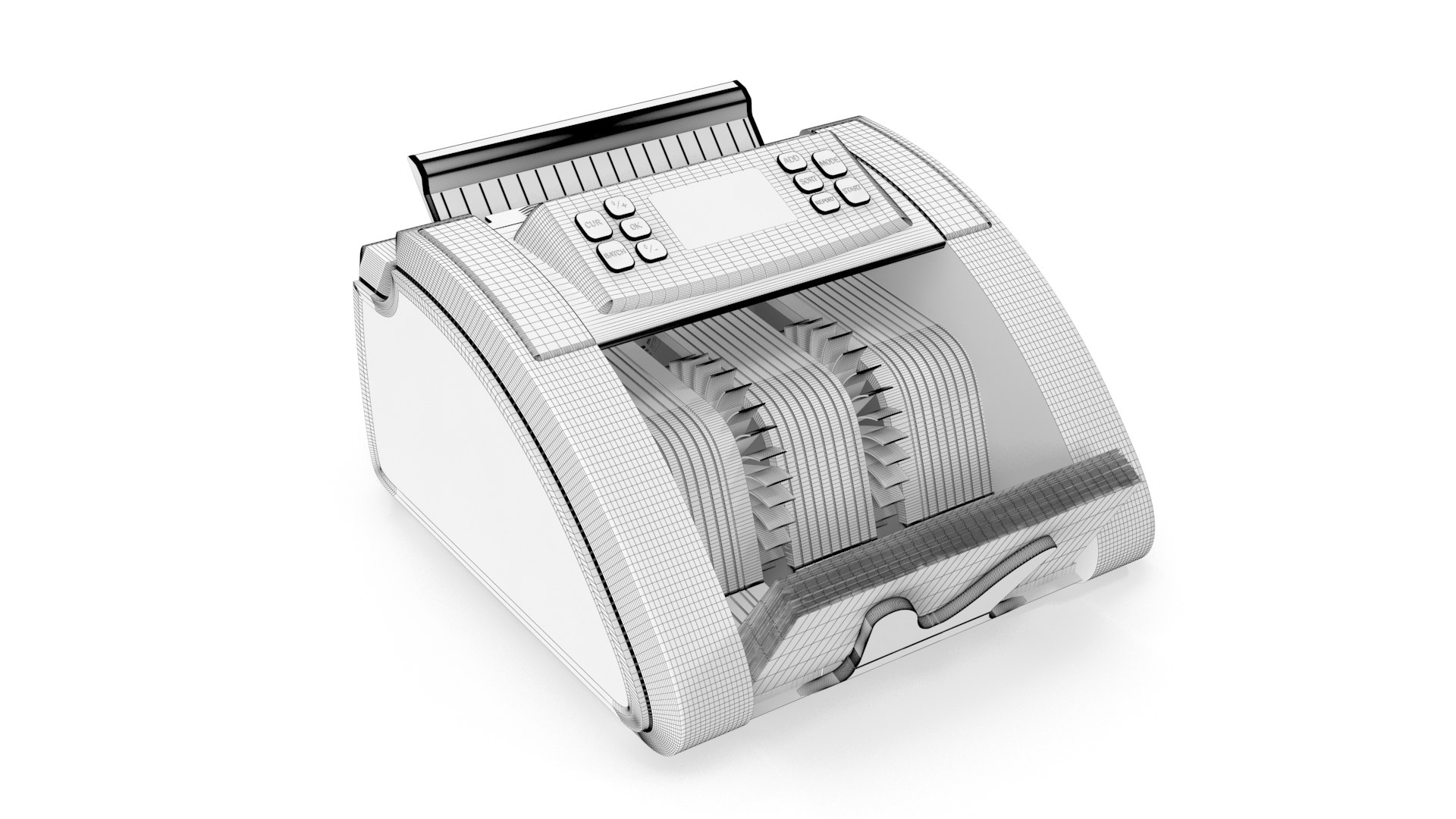 Money Counter 3D model - TurboSquid 2164411