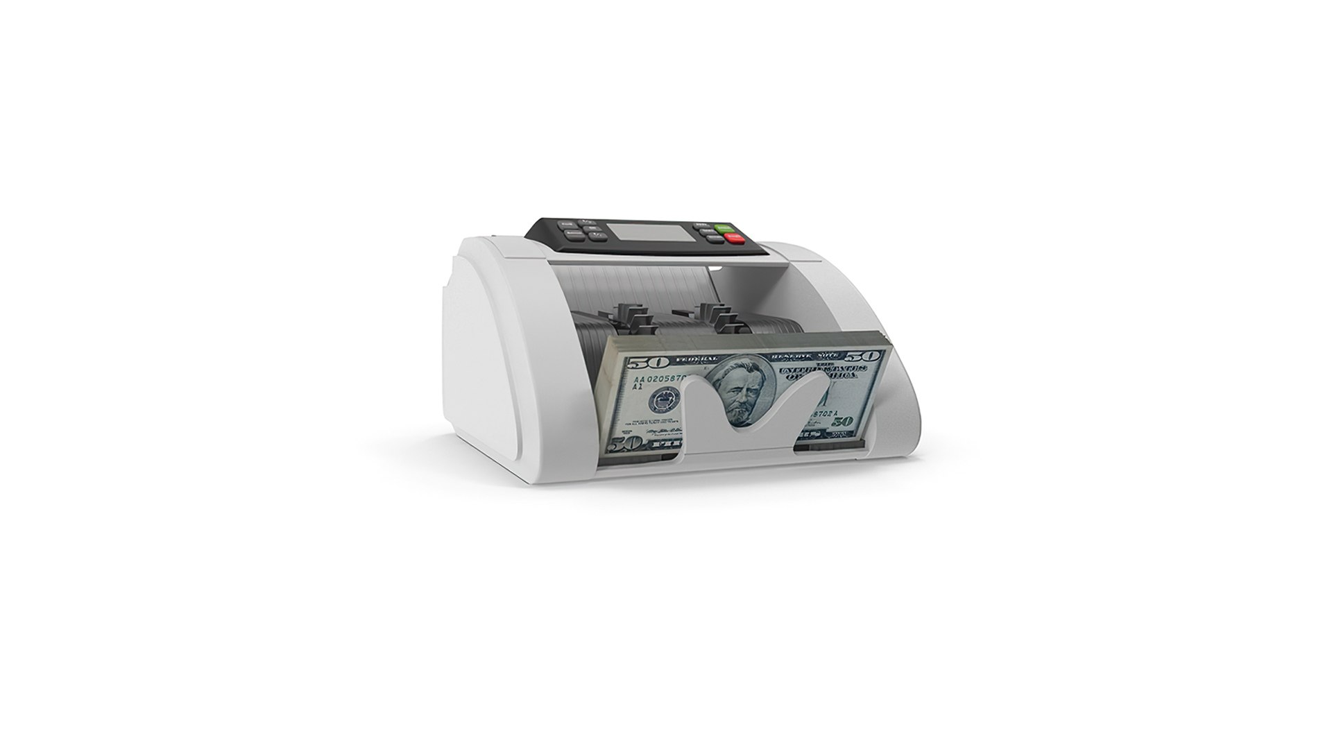 Money Counter 3D model - TurboSquid 2164411