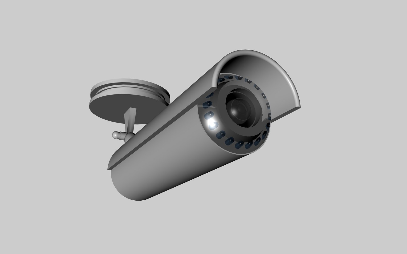 Security Cam 3d C4d