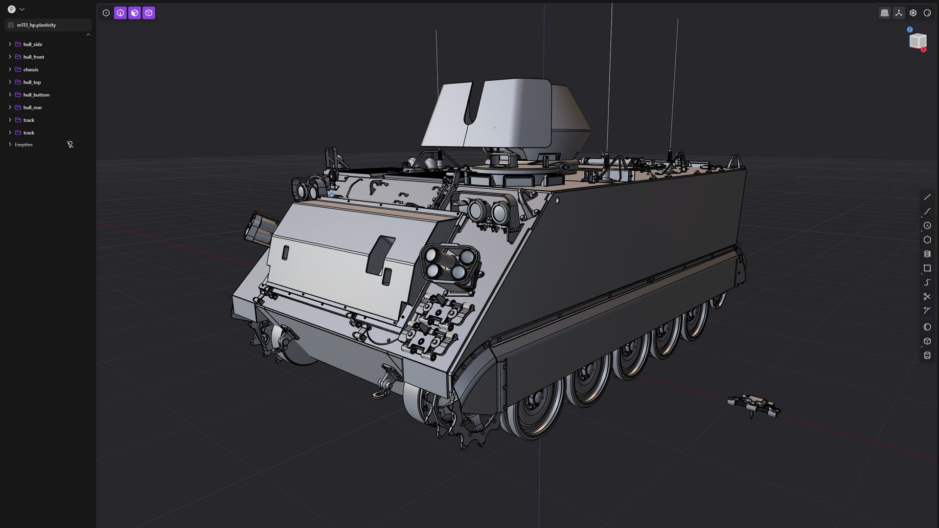 3D M113 High-Poly Model - TurboSquid 2103388