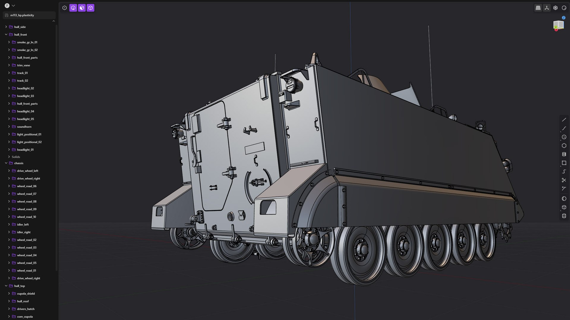 3D M113 High-Poly Model - TurboSquid 2103388