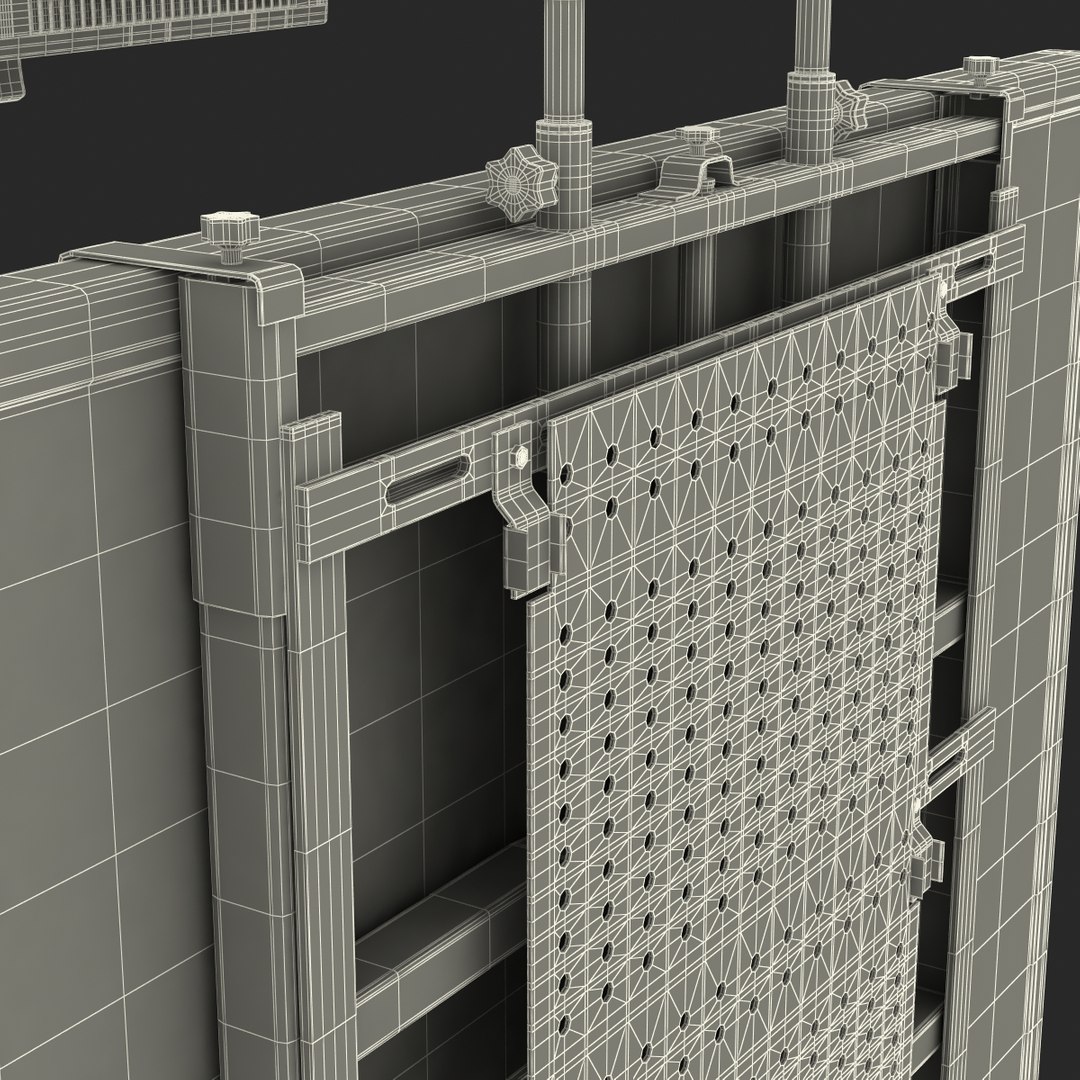 Interactive Whiteboard Set 3d Model
