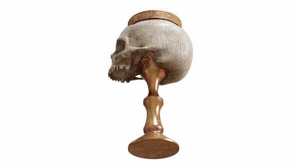 Skull cup model - TurboSquid 1663371