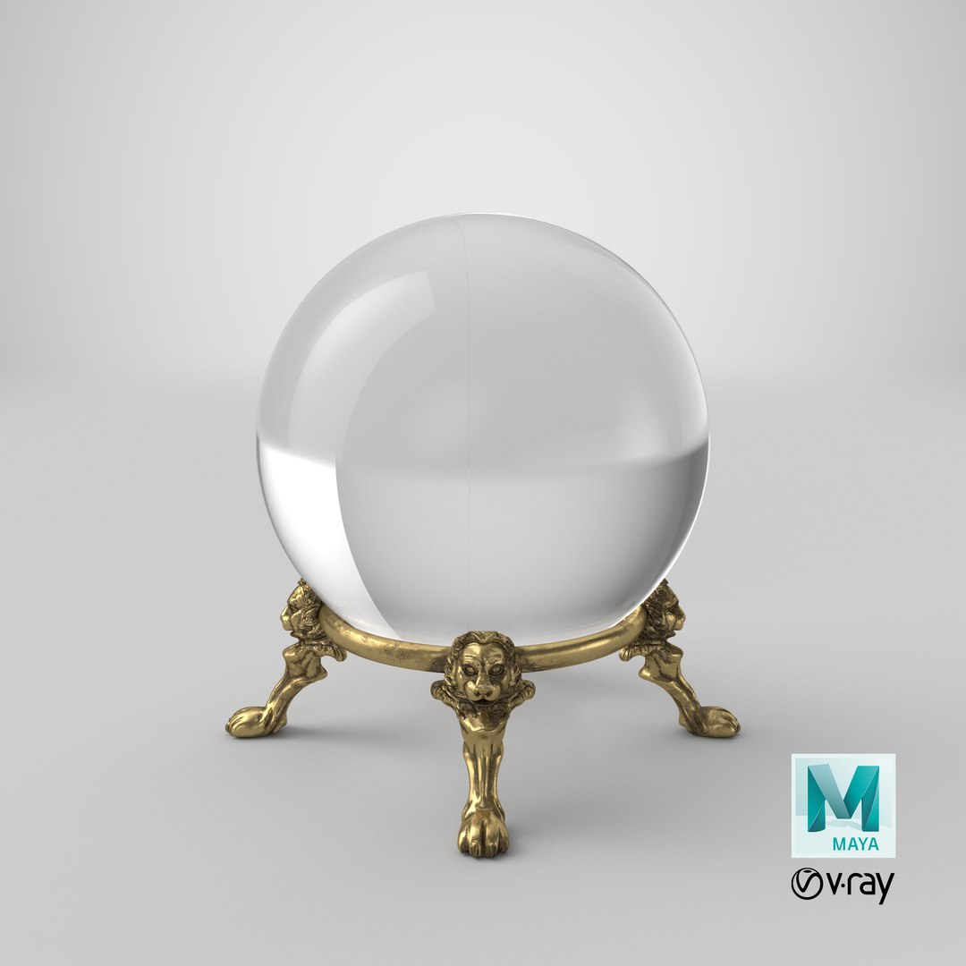 3D crystal-ball-01 model - TurboSquid 1252295
