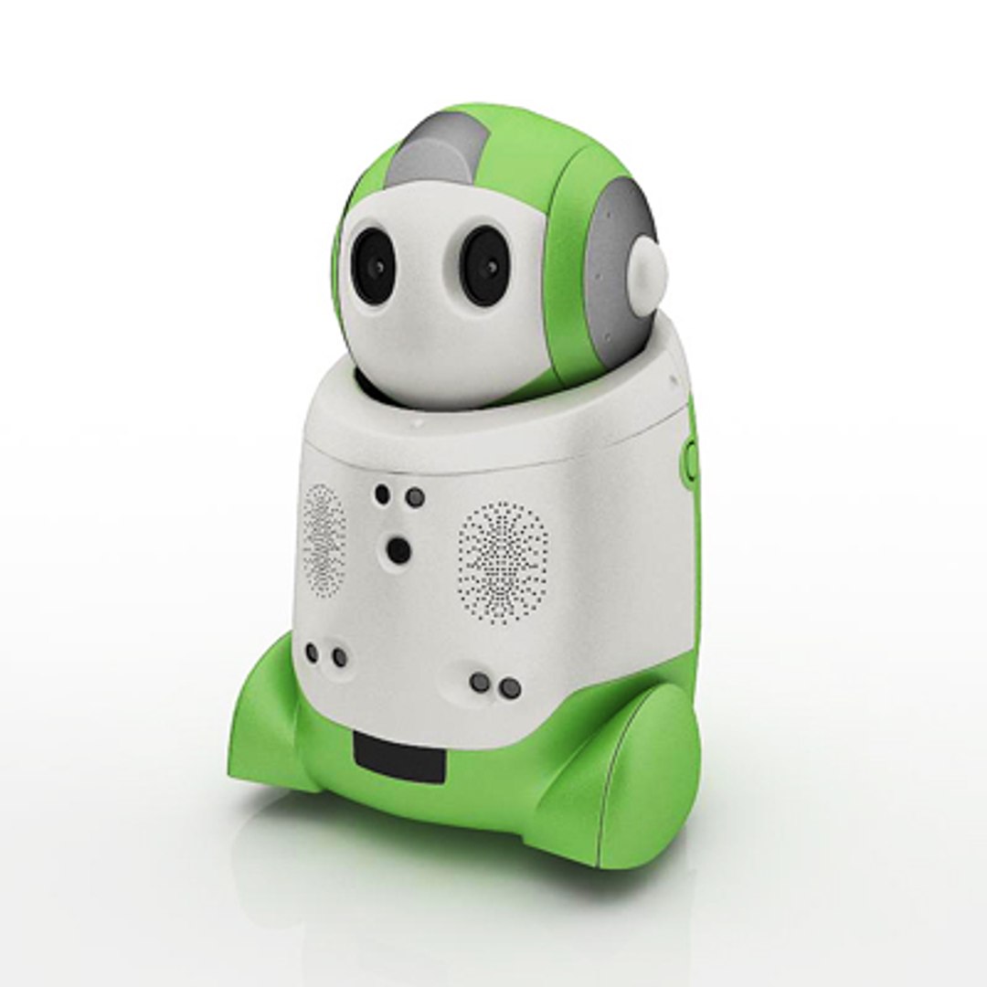 Japanese Toy Robot Papero 3d Obj