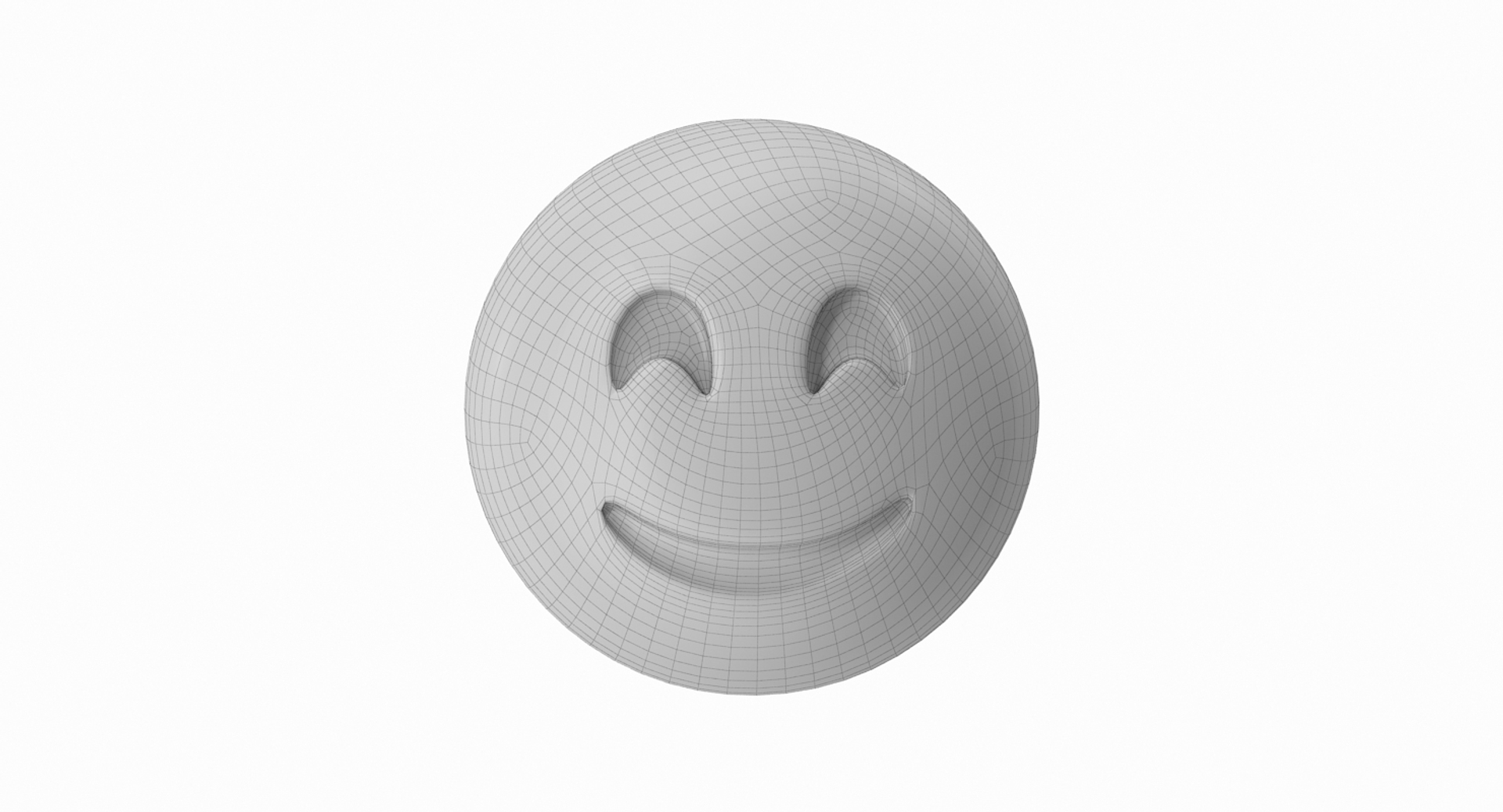 Emoji 10 Smiling Face Model - TurboSquid 1367152