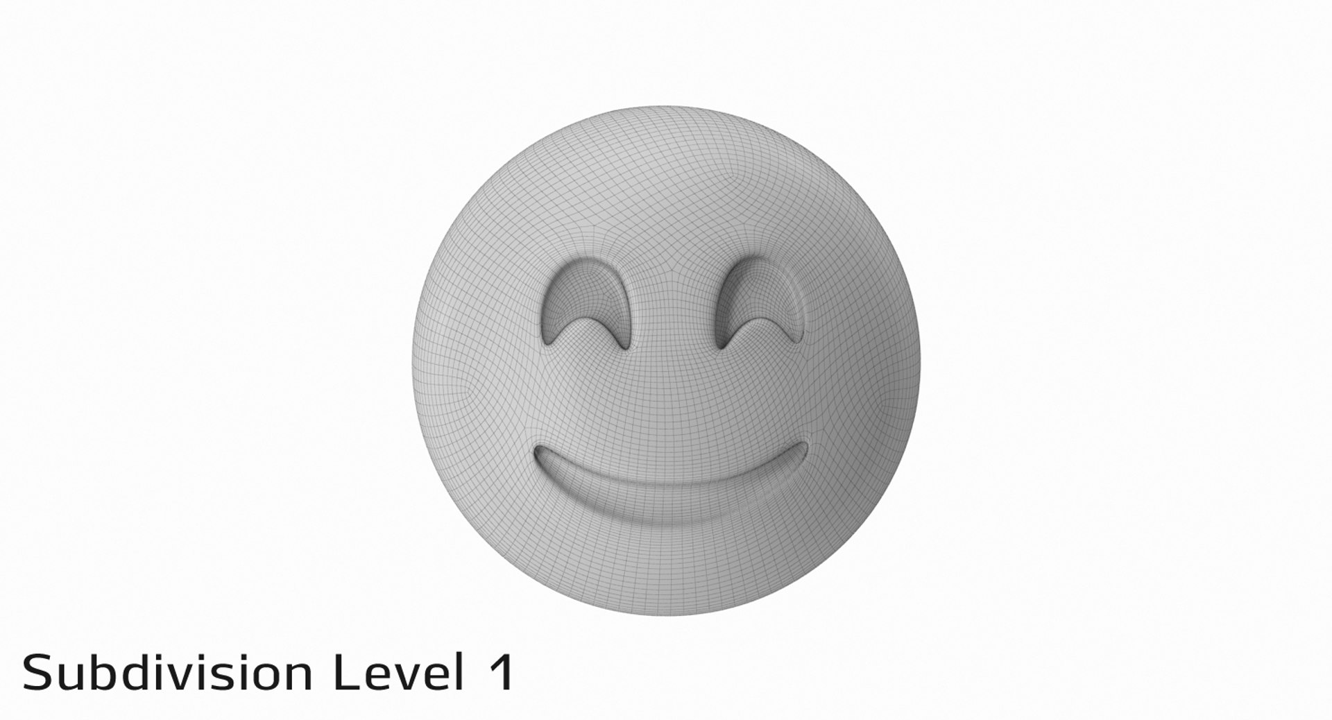 Emoji 10 Smiling Face Model - TurboSquid 1367152