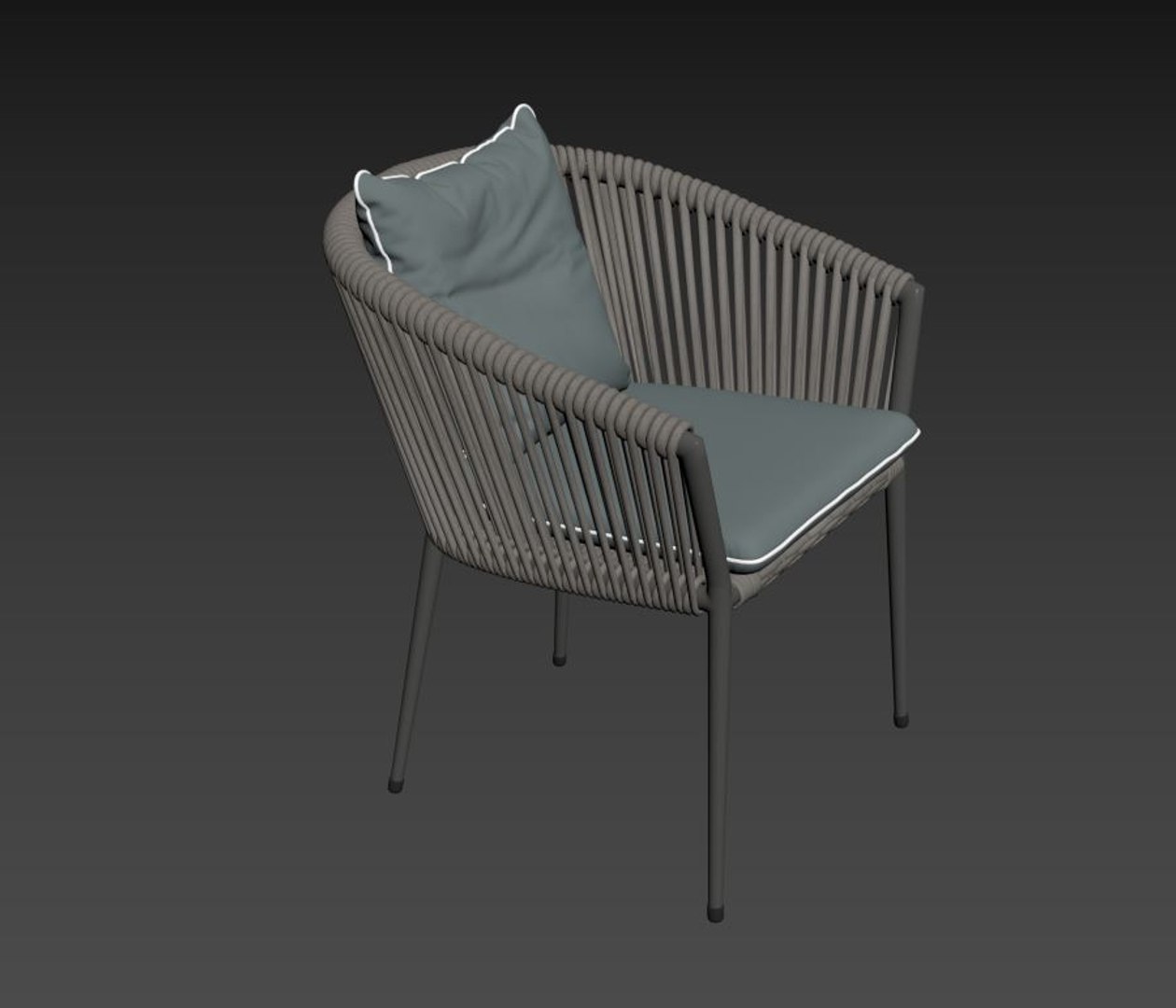 3D SCANDESIGN's MUSE CHAIR And Table Model - TurboSquid 1769683