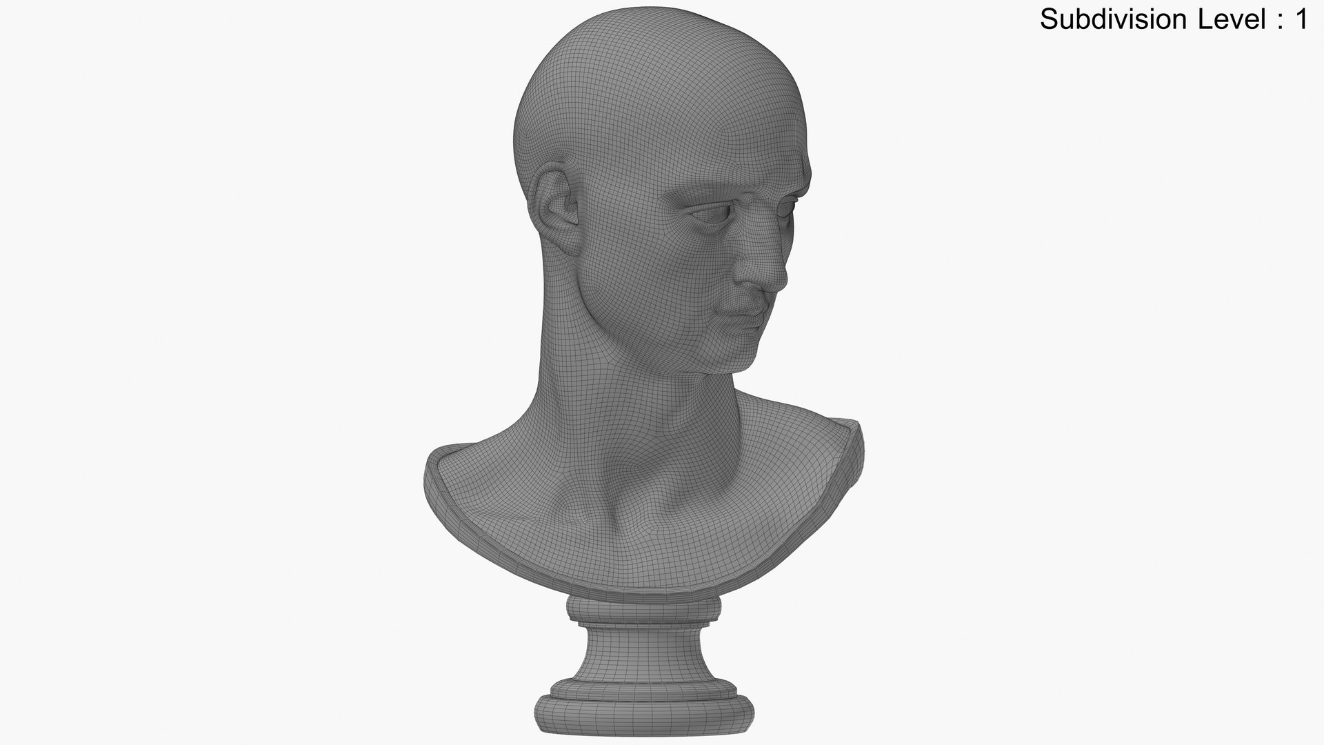 Bust david michelangelo 3D - TurboSquid 1677326