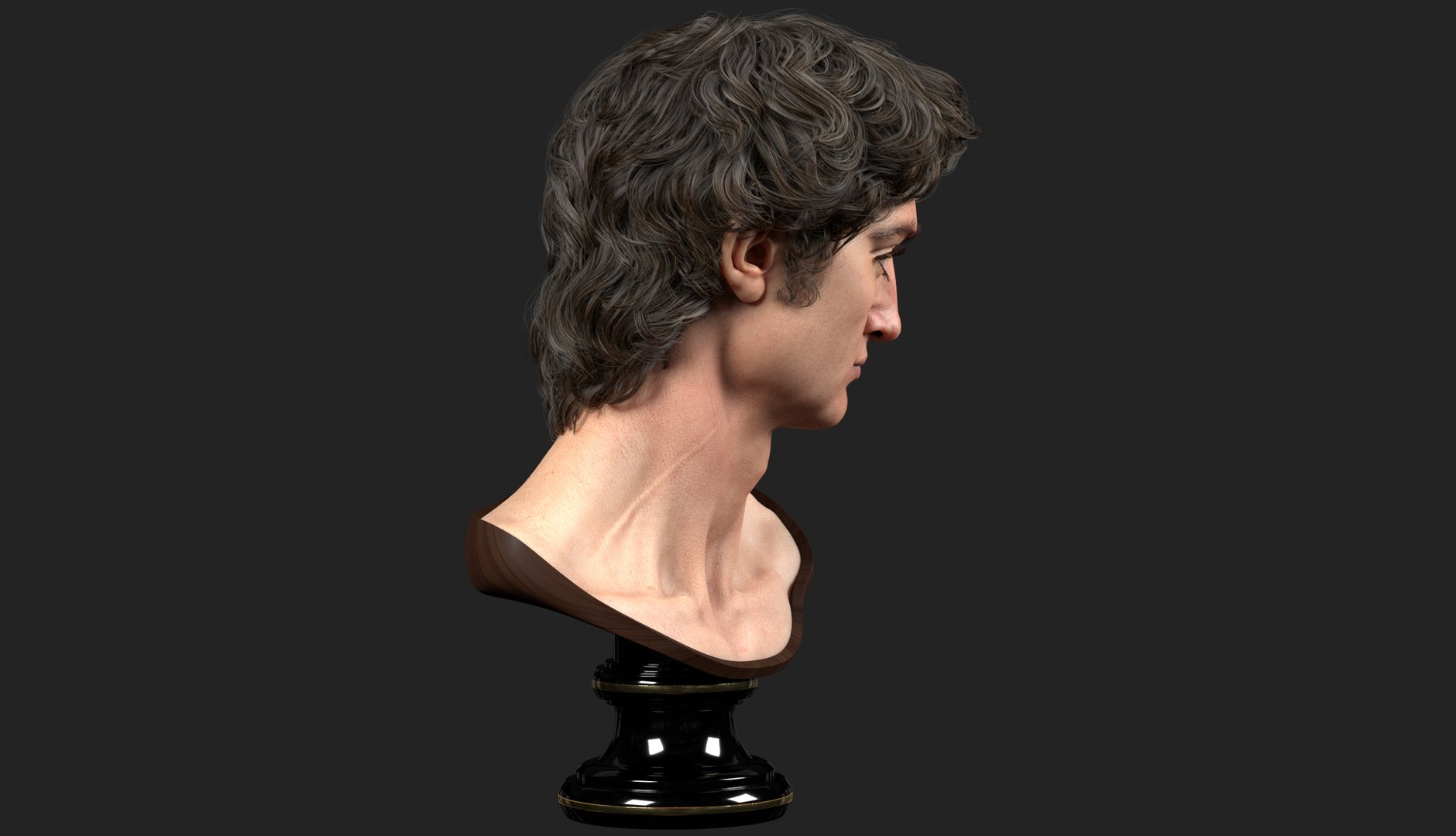 Bust david michelangelo 3D - TurboSquid 1677326