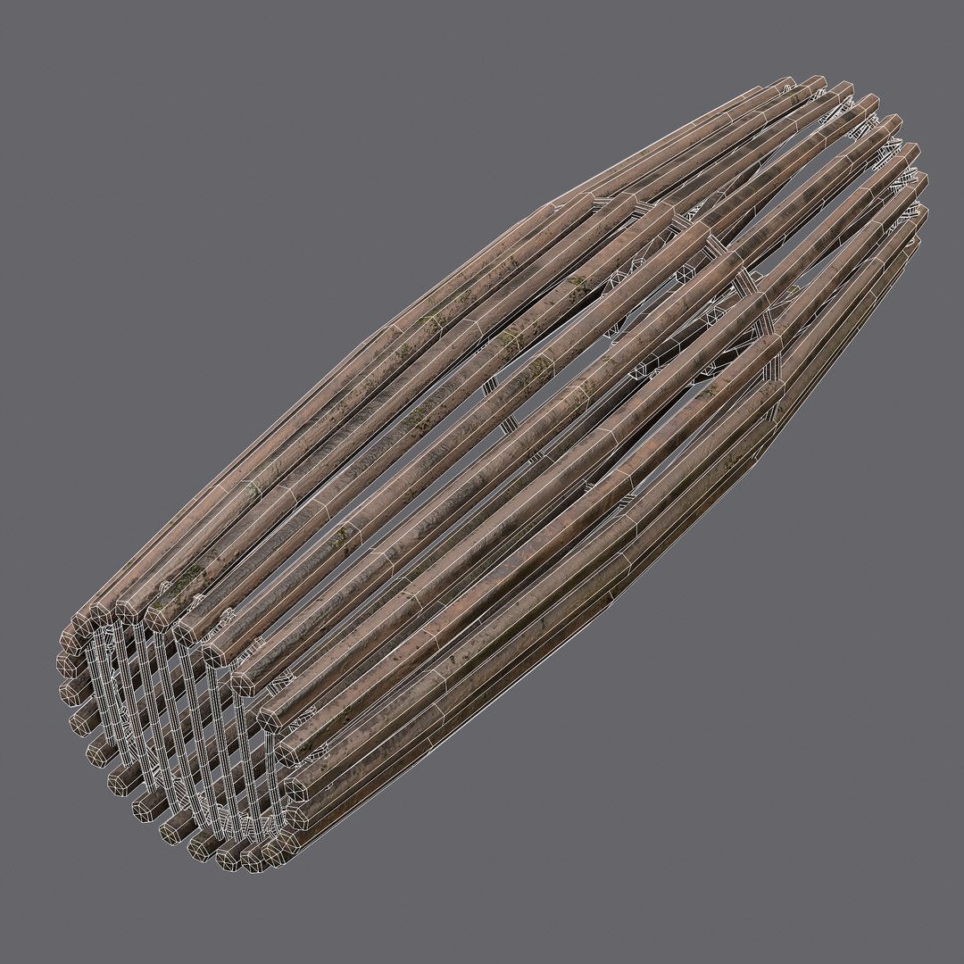 Fish Trap 3D model - TurboSquid 1745569
