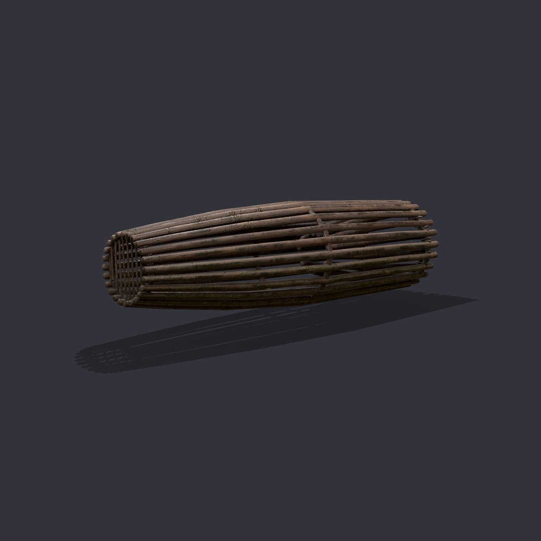Fish Trap 3D Model - TurboSquid 1745569
