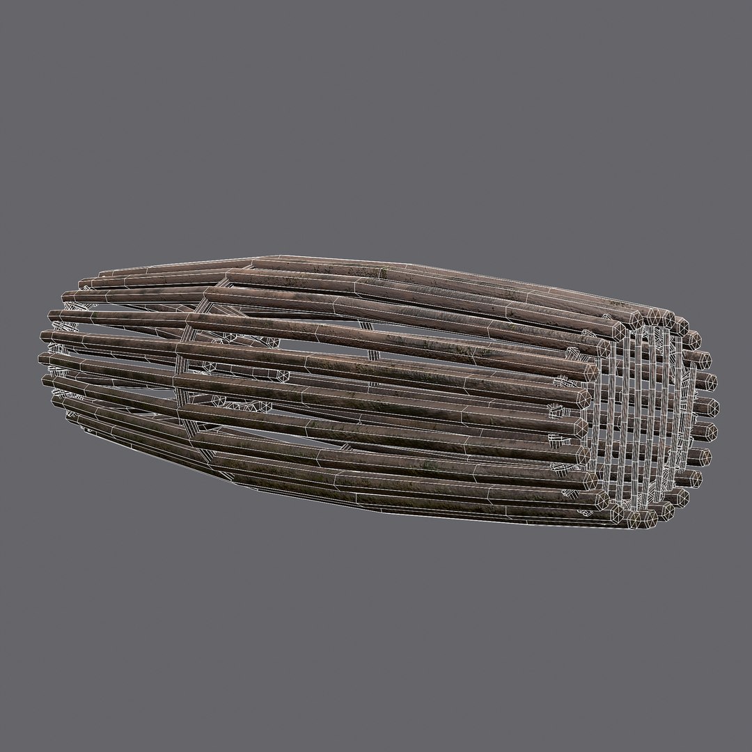 Fish Trap 3D model - TurboSquid 1745569