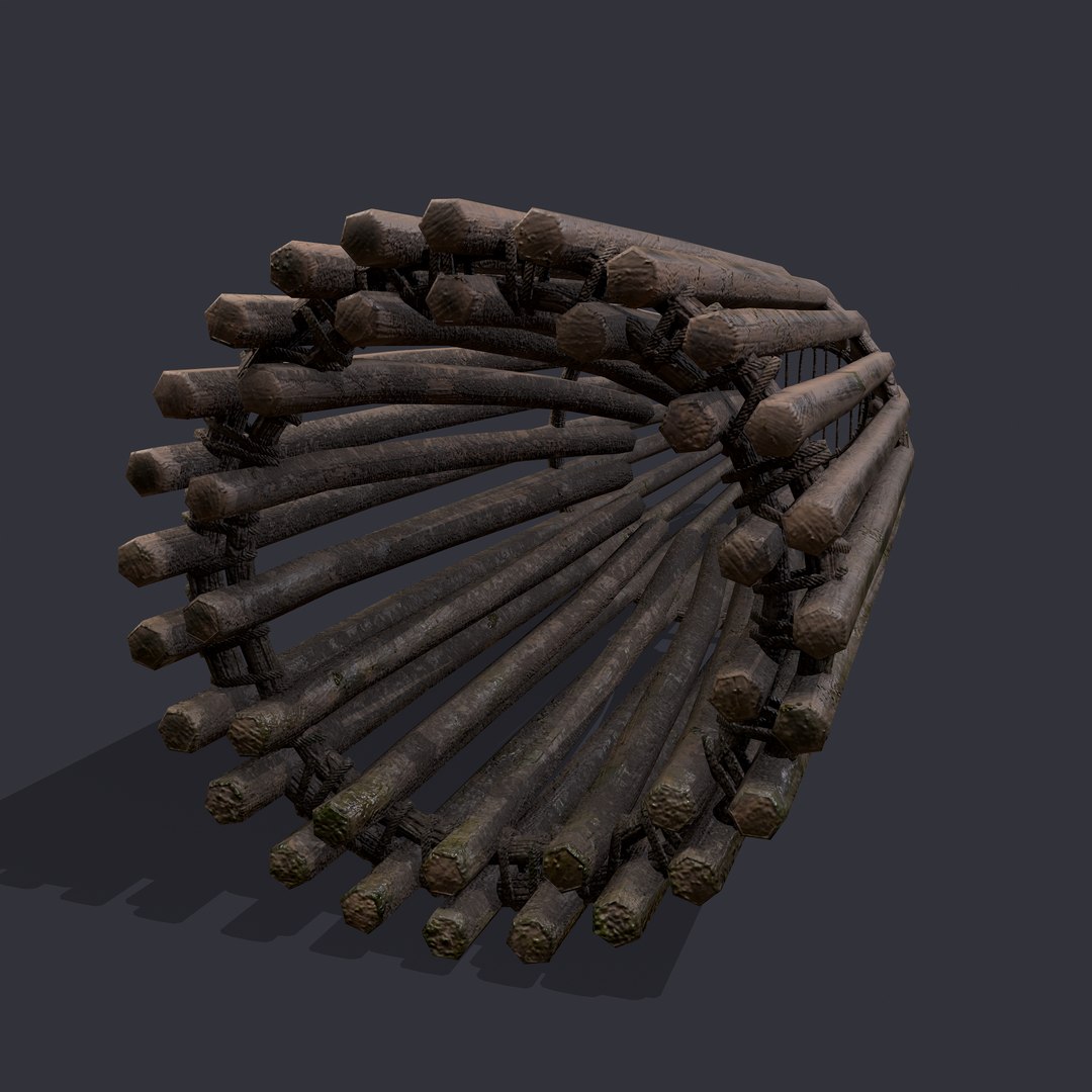Fish Trap 3D Model - TurboSquid 1745569