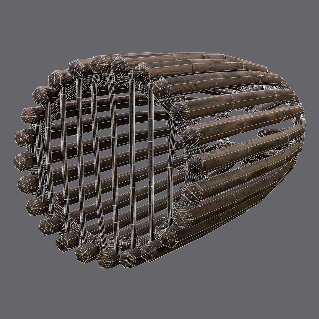 Fish Trap 3D model - TurboSquid 1745569