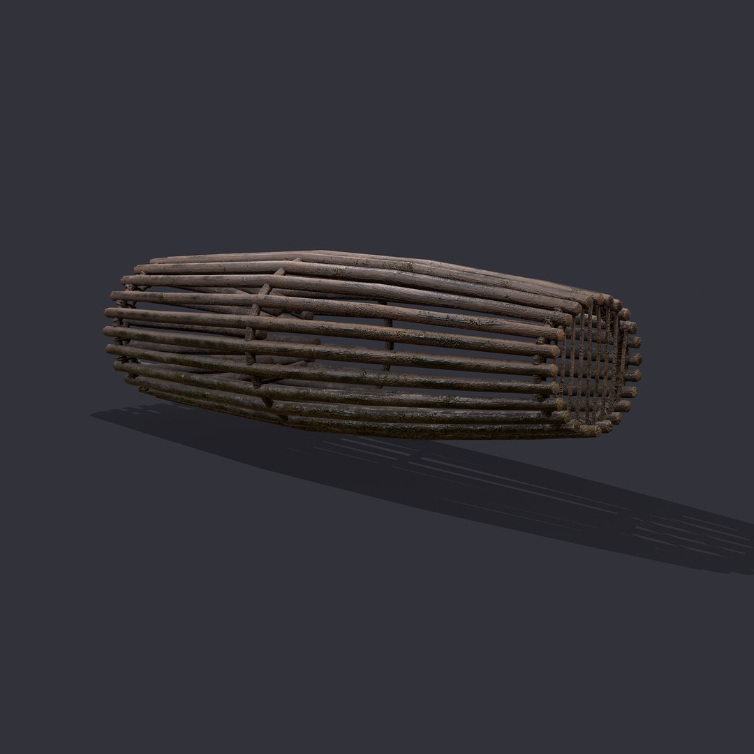 Fish Trap 3D Model - TurboSquid 1745569