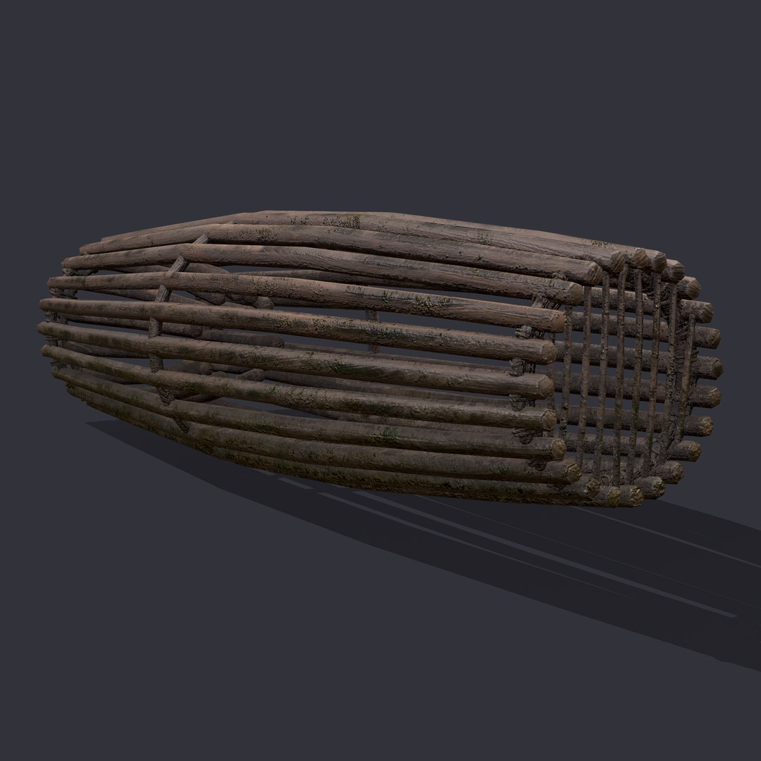 Fish Trap 3D Model - TurboSquid 1745569