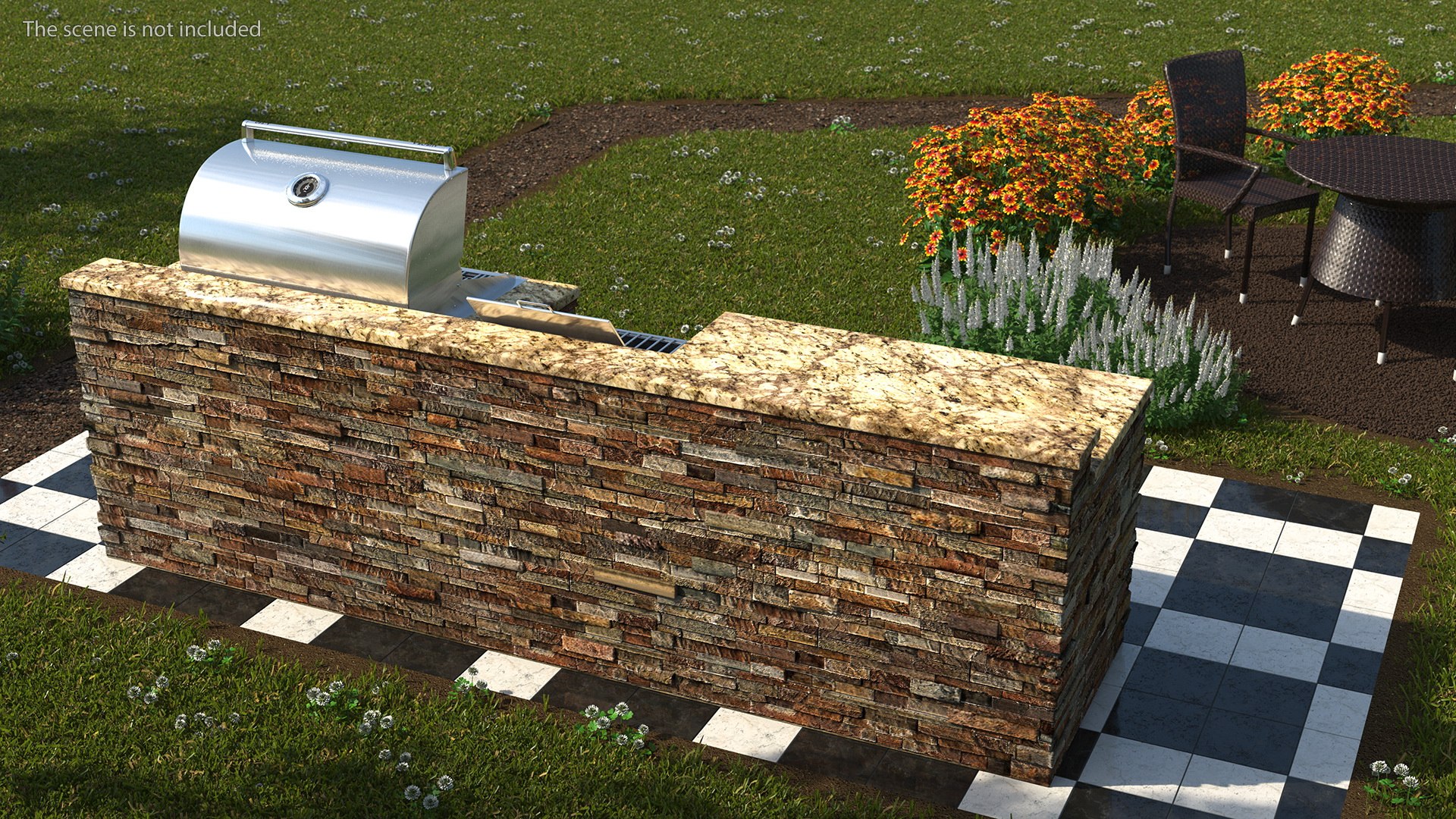 Firemagic Built Outdoor Bbq Model - TurboSquid 1681325