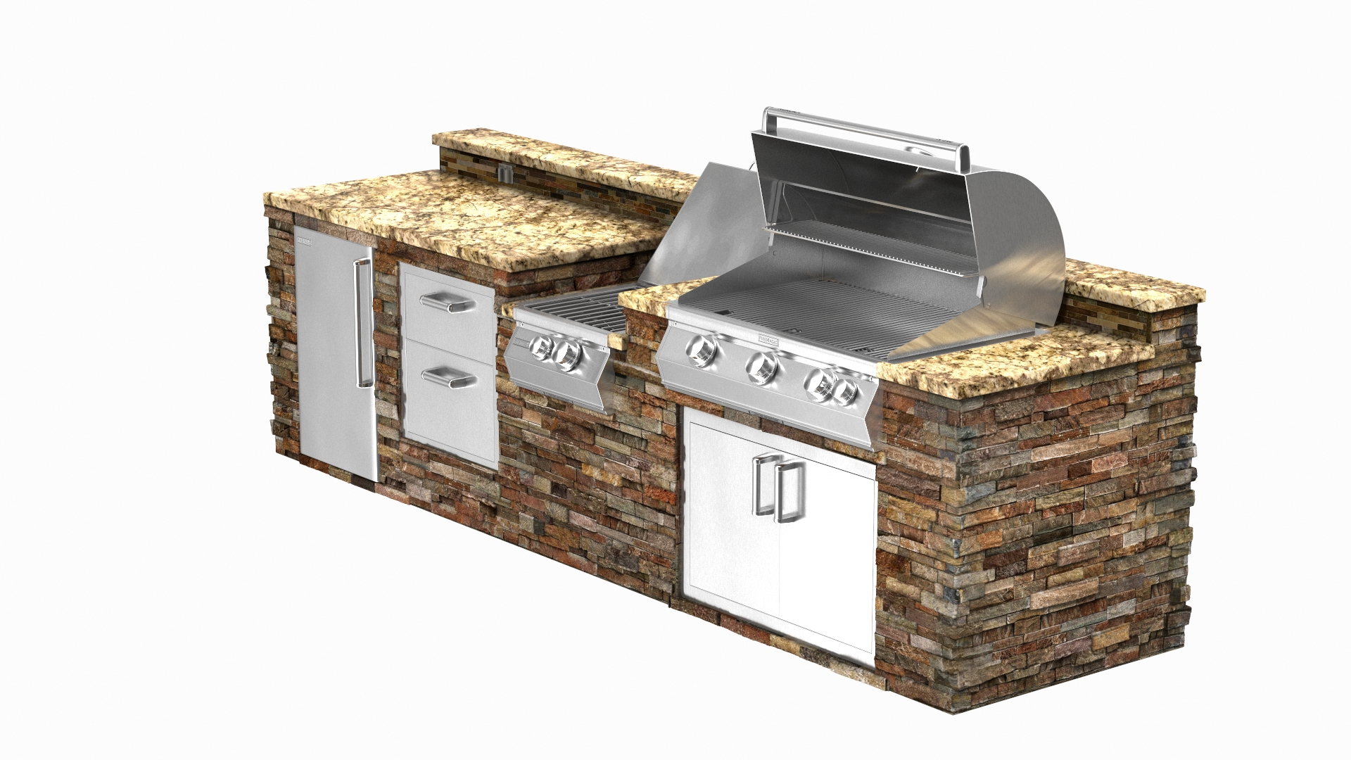Firemagic Built Outdoor Bbq Model - TurboSquid 1681325