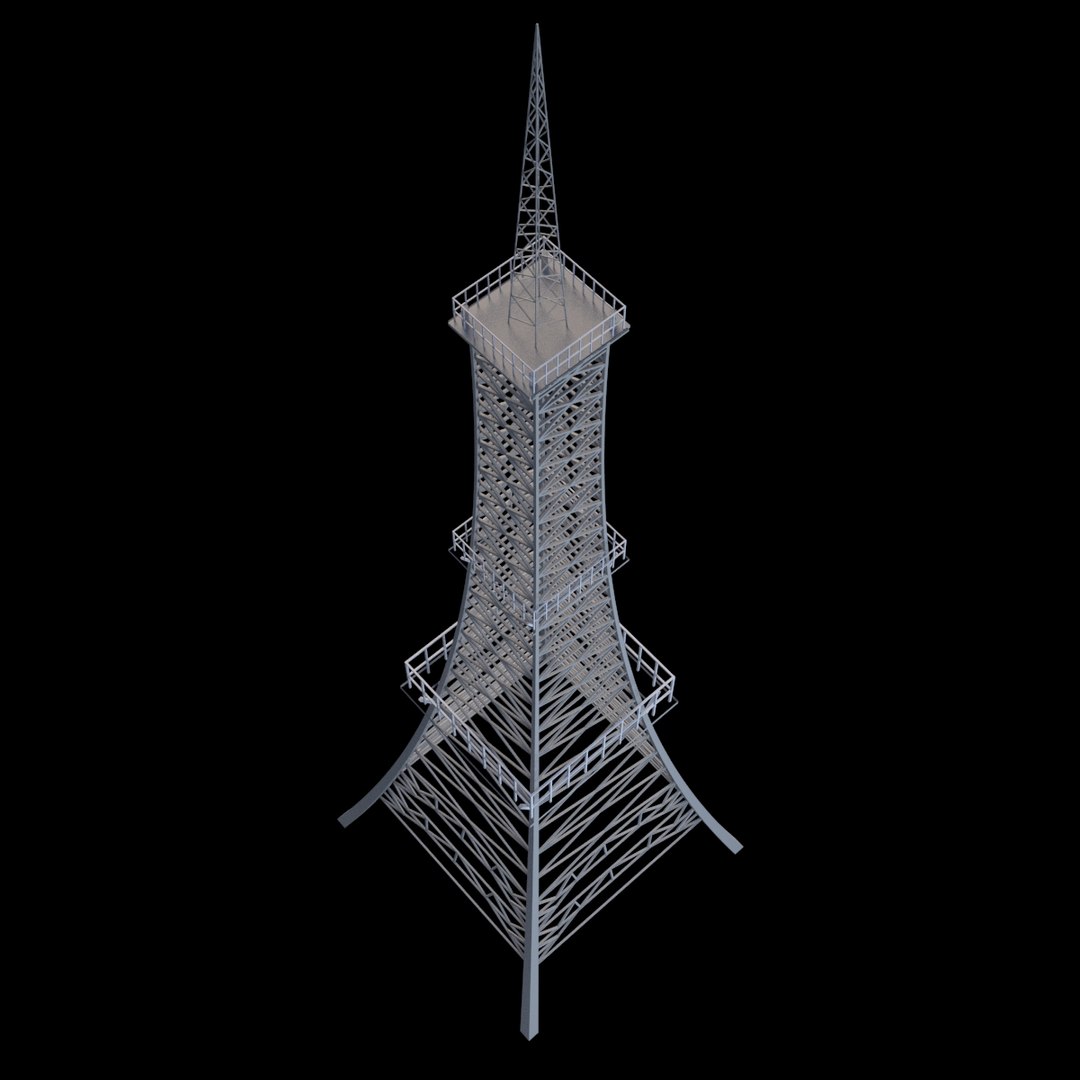 Tower Electric 3D Model - TurboSquid 1381513