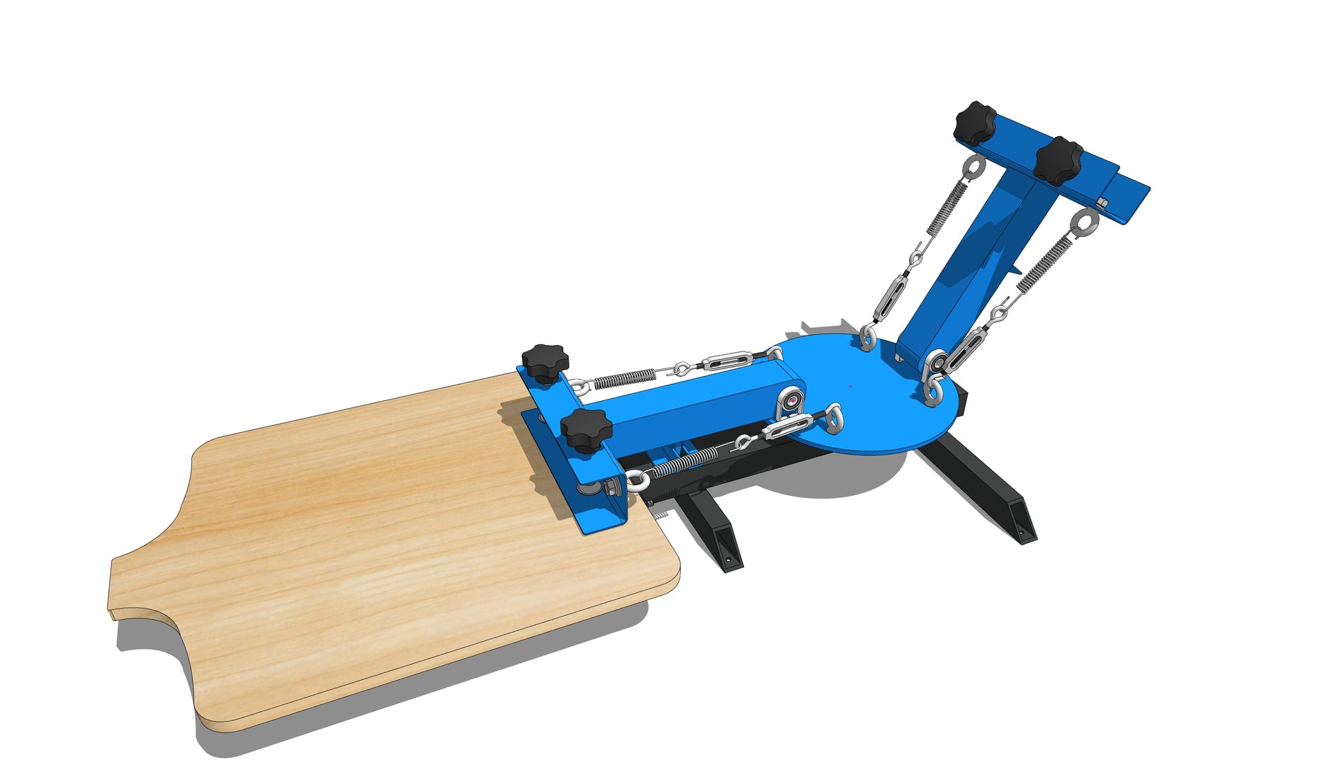 3D Screen Printing Shirt Press - 2 Screen - SingleArm - TurboSquid 2103117