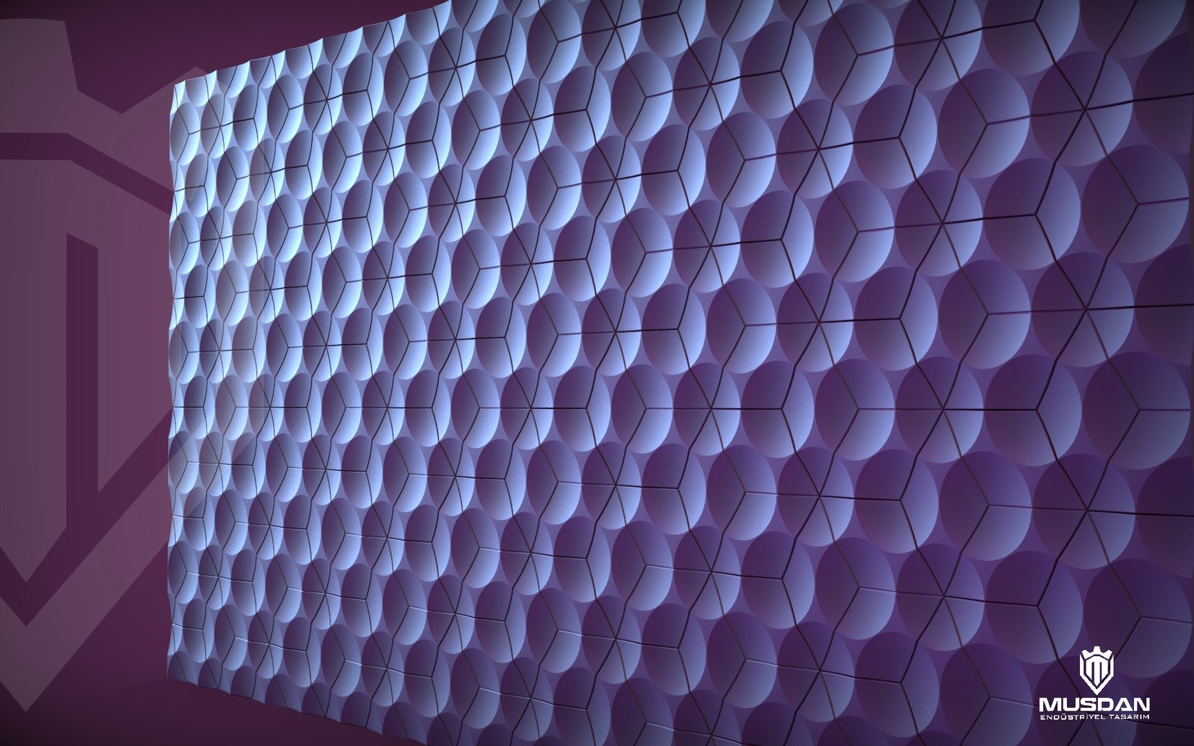 Free 3D Geometric Wall Panel3 Decorative Interior Cladding 3D Model 3D ...