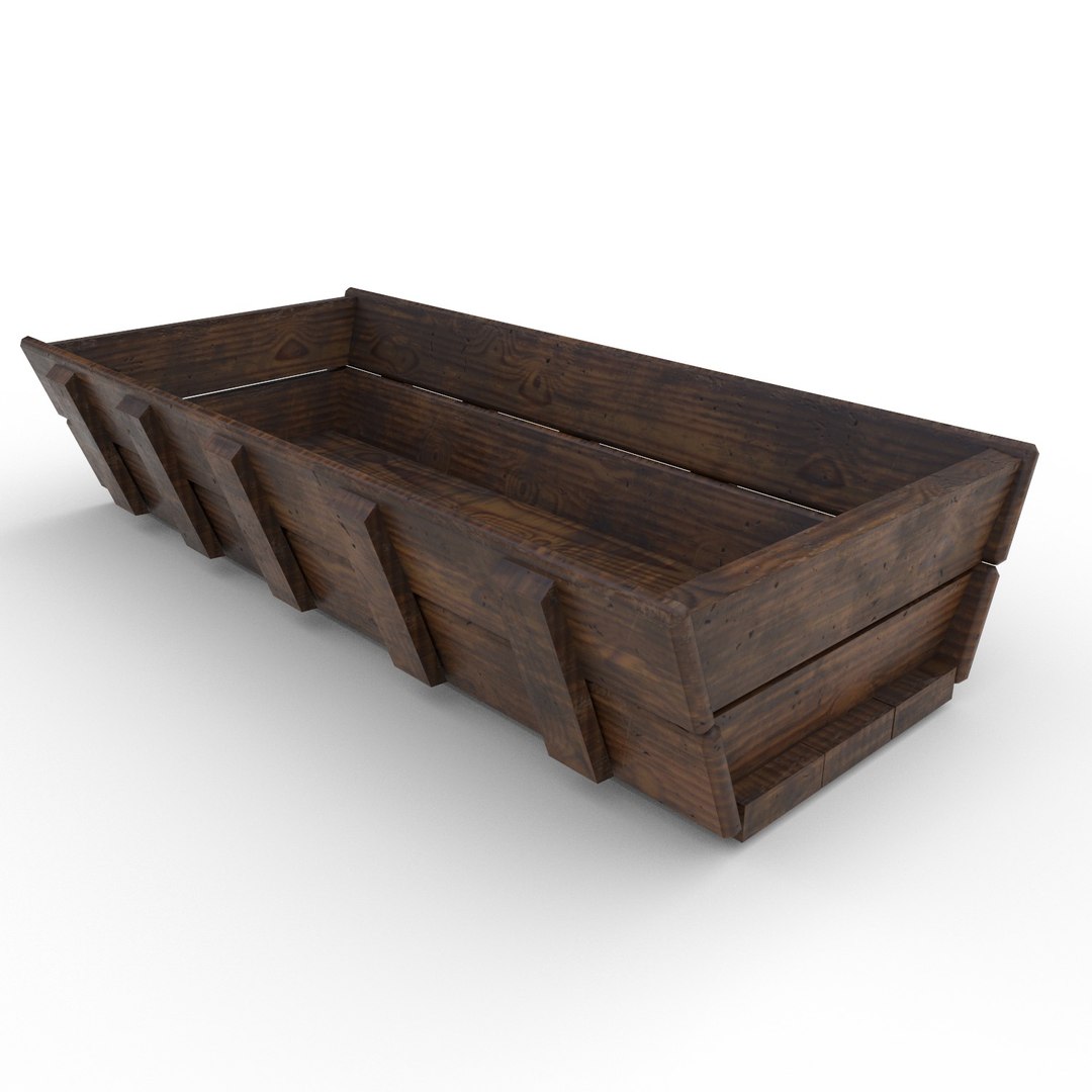 3D model trough - pbr - TurboSquid 1609206
